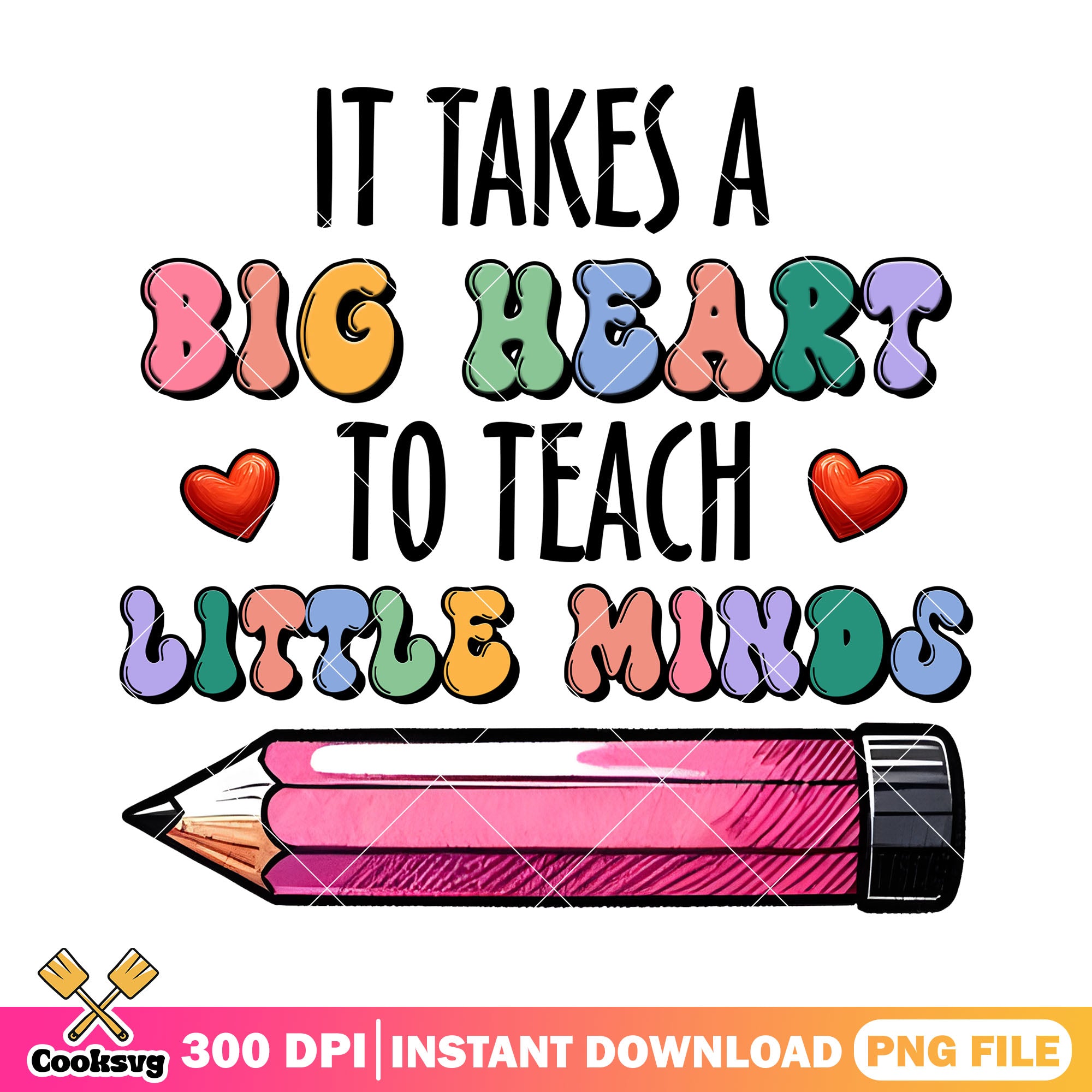 Big heart little minds png, pink pencil png, go back to school png ...