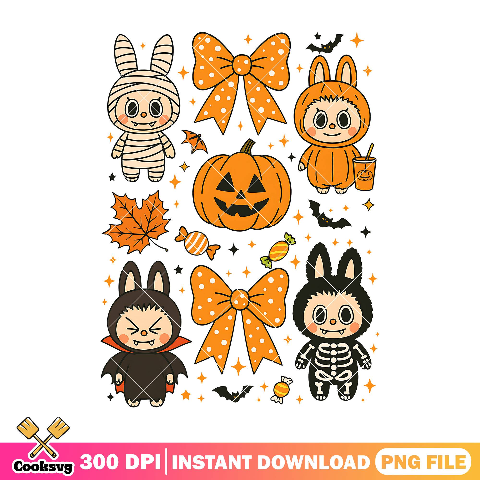 Outfits halloween labubu png, halloween labubu png, labubu costumes pn ...