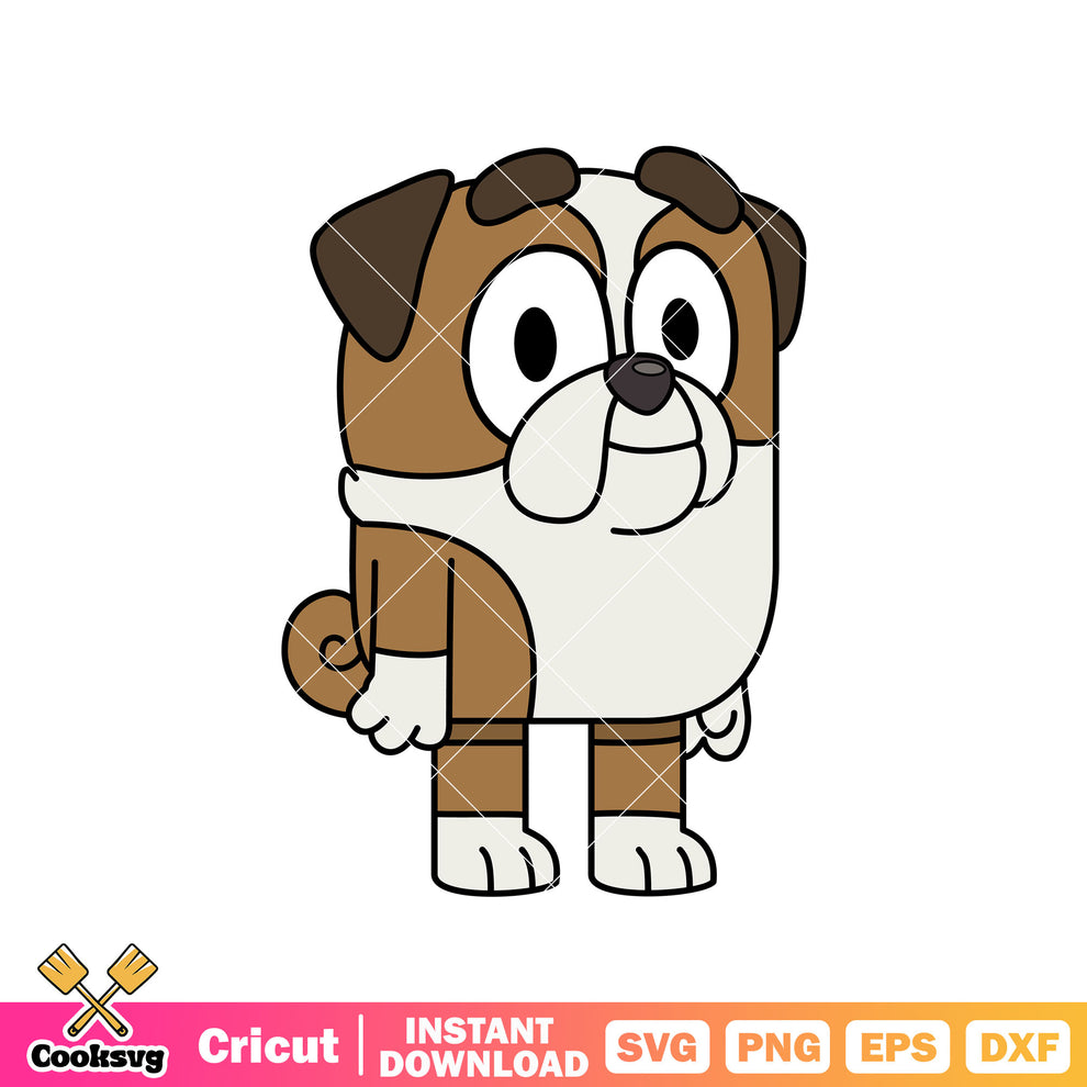 Bluey friends dog winton svg, bluey cartoon svg, bluey friends svg ...