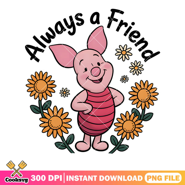 Always a friends piglet png, winnie the pooh png, pooh friends png ...