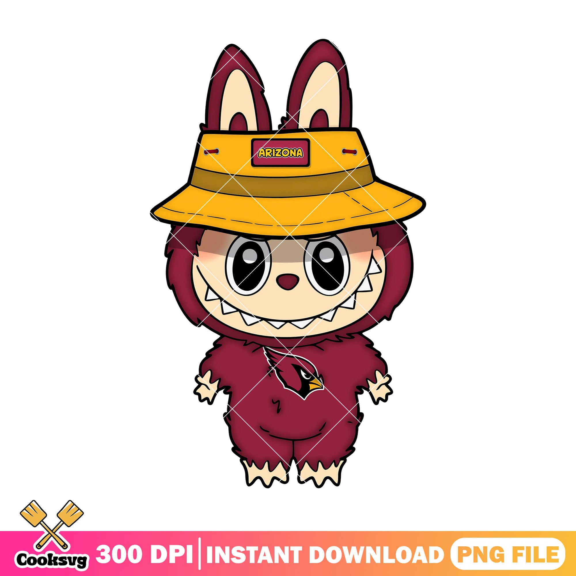 Arizona labubu baseball team png, labubu cute png, labubu monster png ...