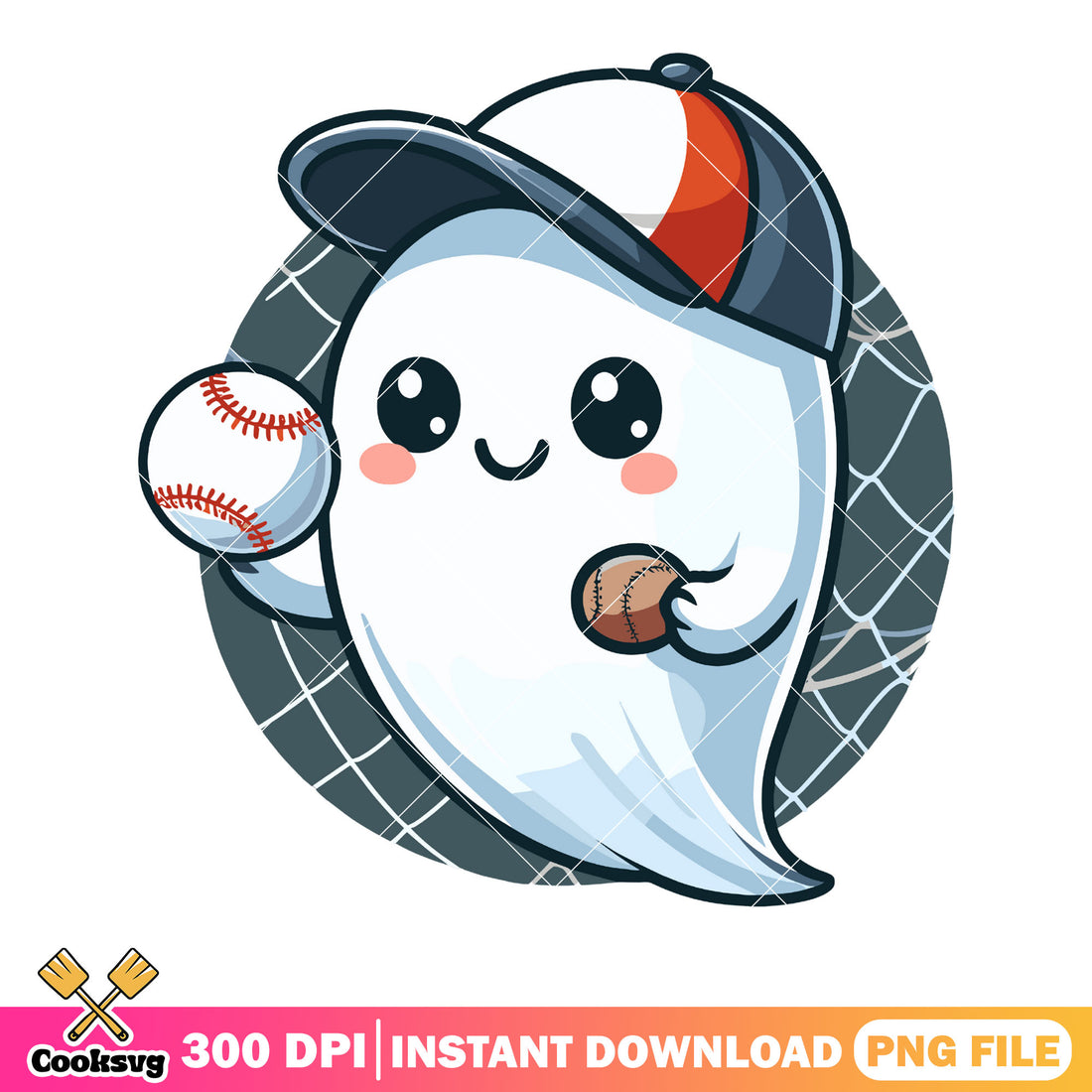 Base ball spirit hat png, ghost costume png, scary night png – Cooksvg