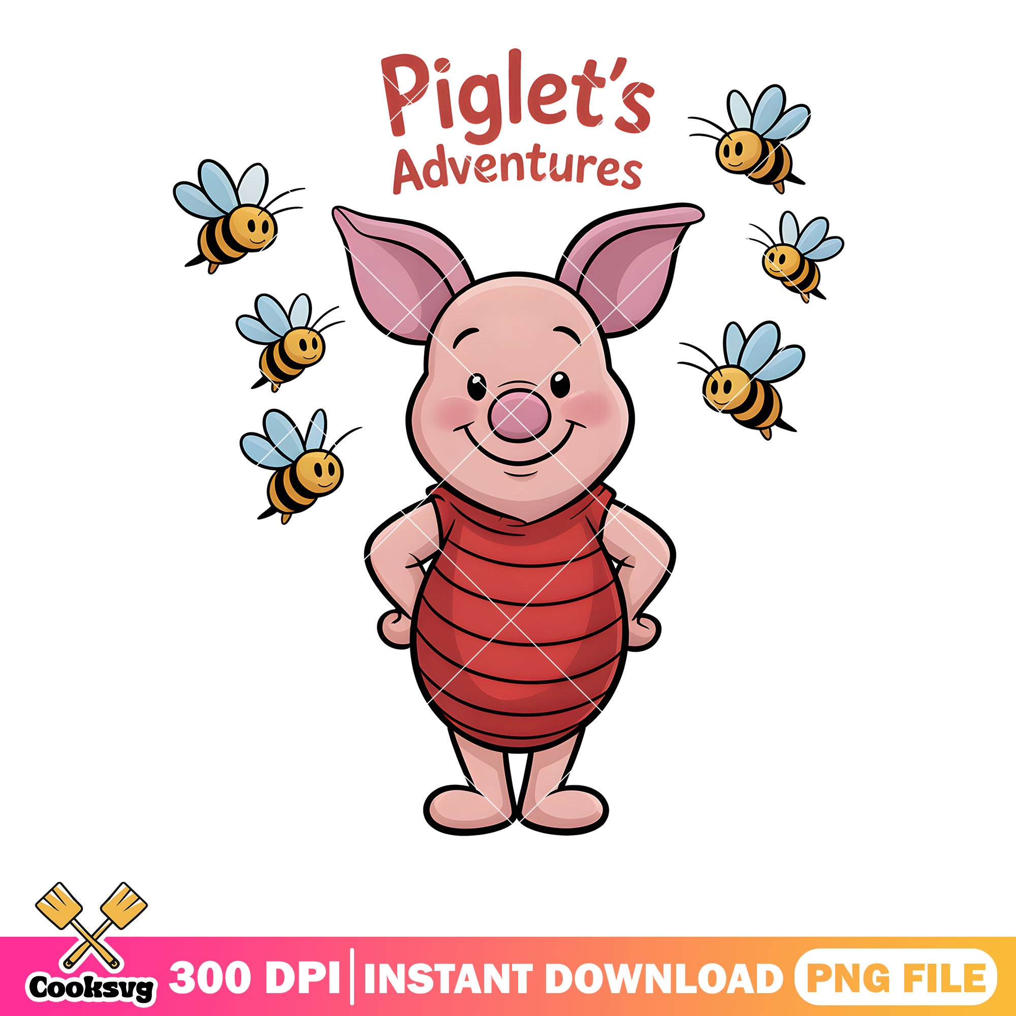 Bee piglet adventures png, winnie the pooh piglet png, disney adventur ...