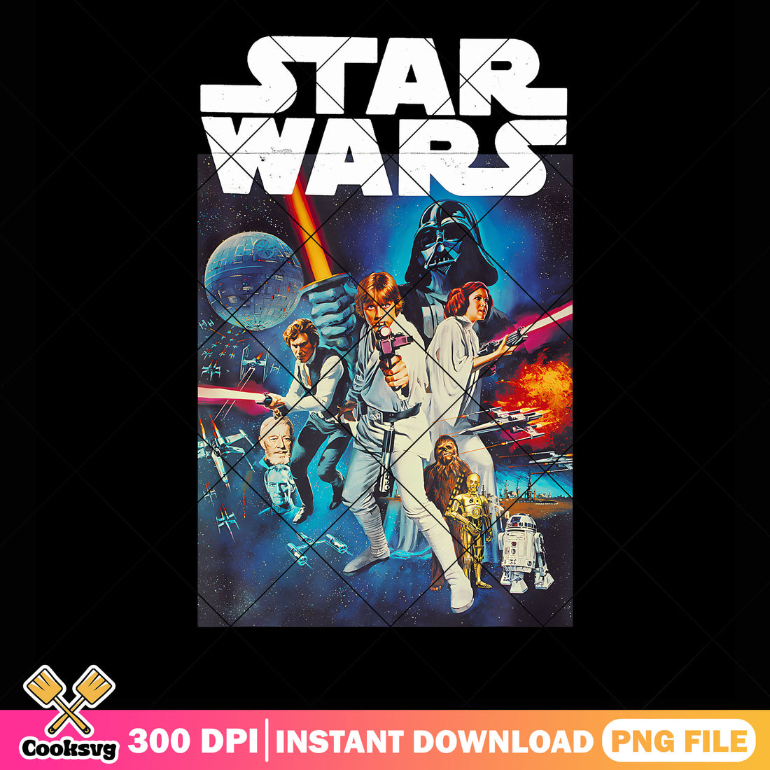 Big poster Star War png, dark vader png, disney pixar movies png – Cooksvg