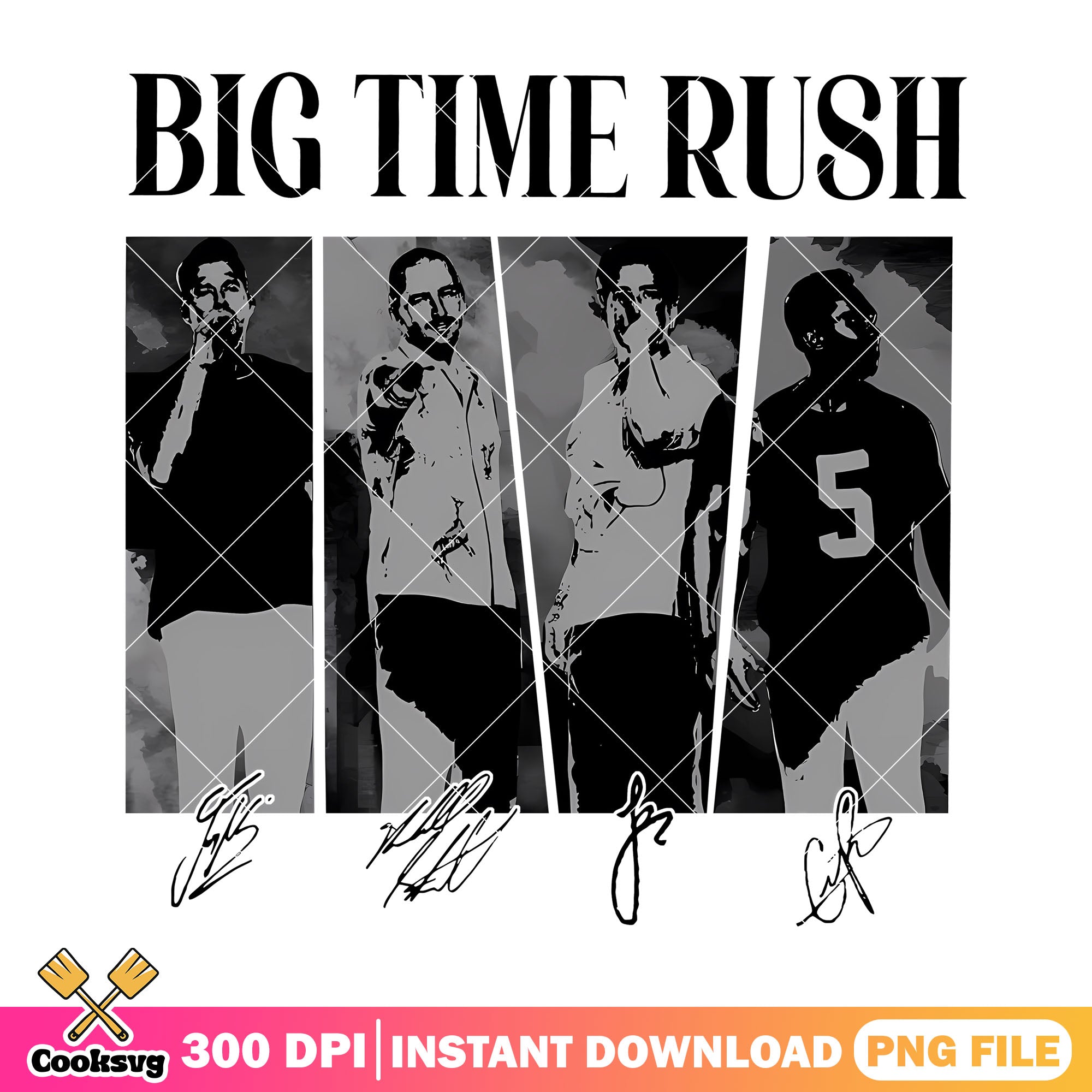Big time rush sign png, big time rush 2025 png, 90s vintage png – Cooksvg