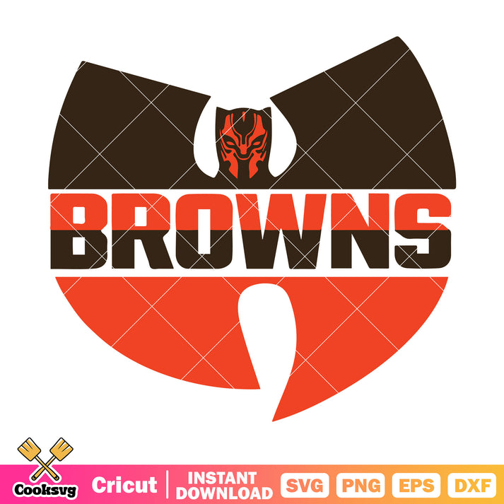 Black panther cleveland browns svg, national football leauge svg – Cooksvg