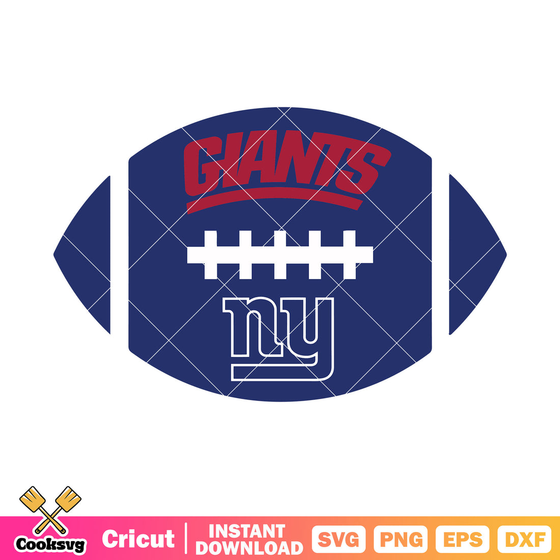 Blue giants new york ball svg, ny giants svg, nfl football svg – Cooksvg