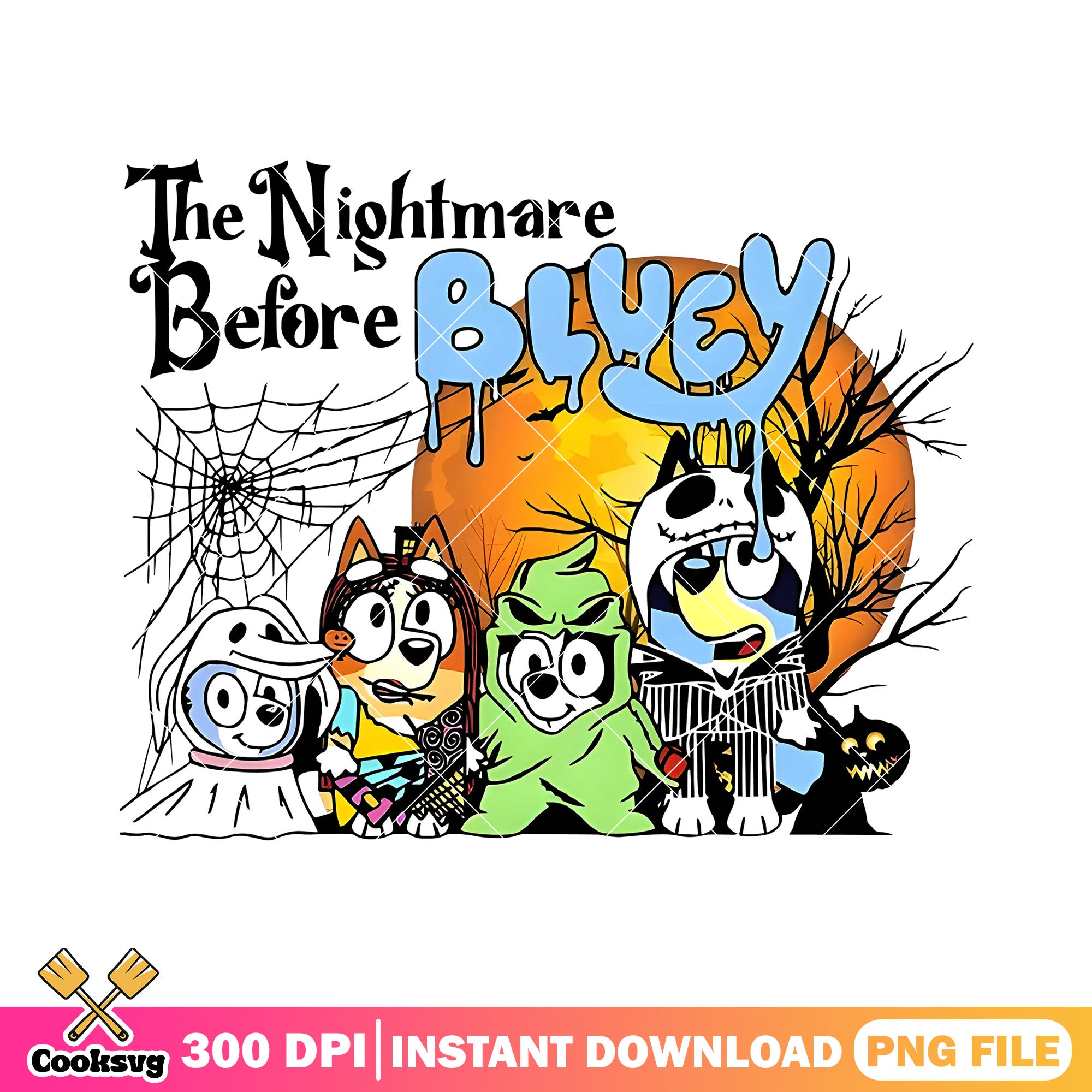 Bluey cartoon halloween png, bluey art png, halloween picture png – Cooksvg