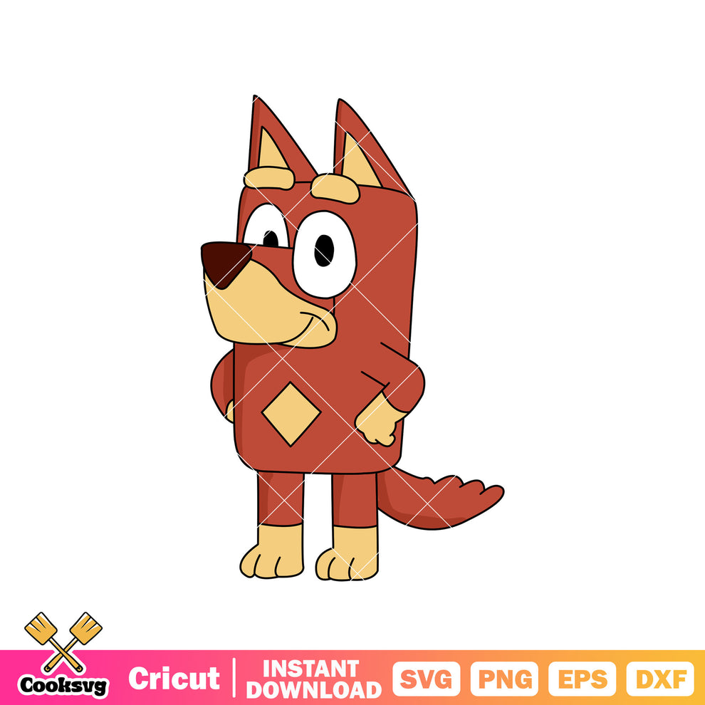 Bluey friends Rusty dog svg, bluey cartoon svg, bluey friends shirt sv ...