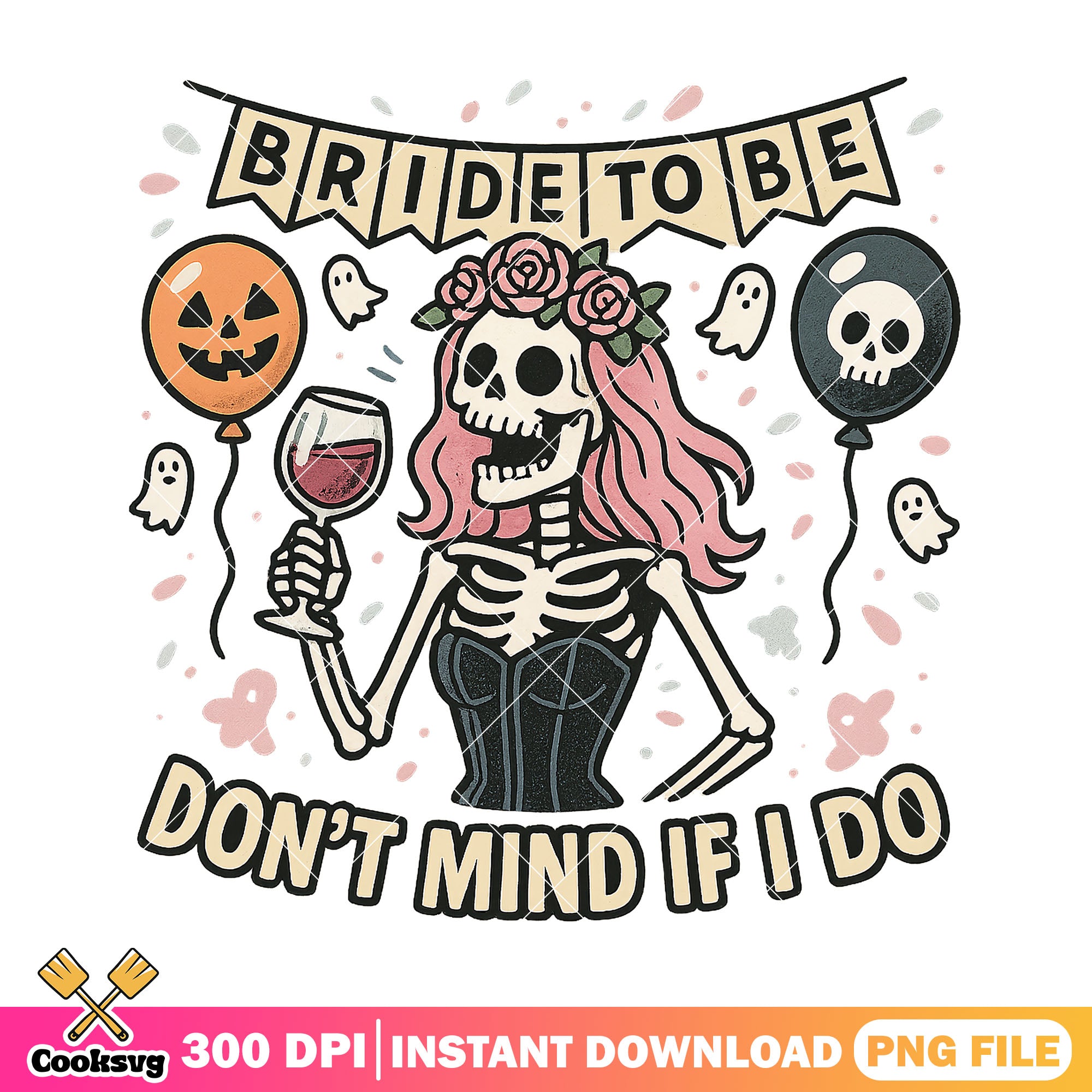 Bride to be design png, horror bride png, skeleton bride png – Cooksvg