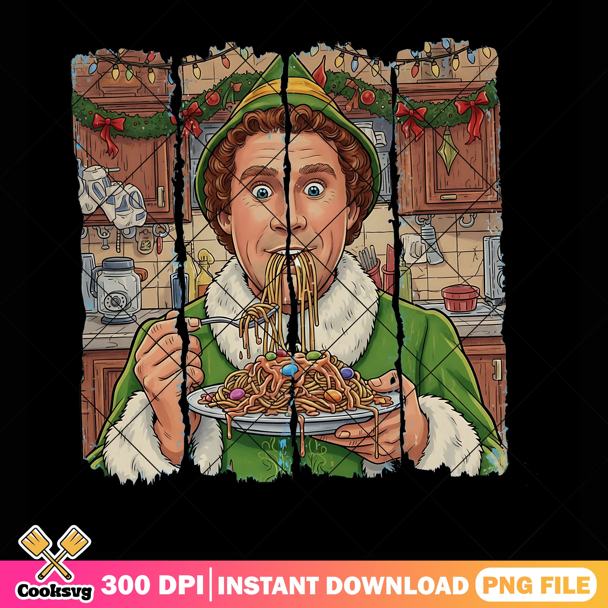 Buddy the elf png, christmas movie png, christmas elf png – Cooksvg