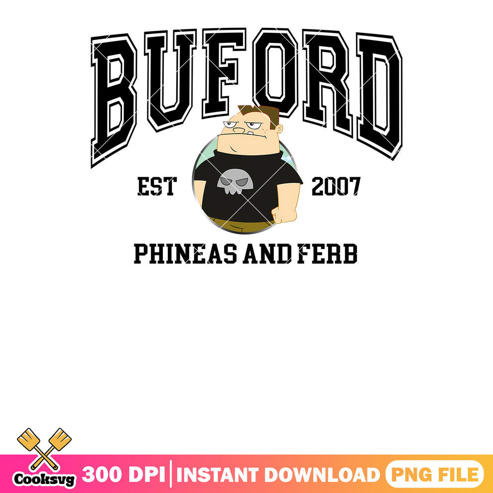 Buford the bullies png. phineas and ferb film png, disney cartoon png ...