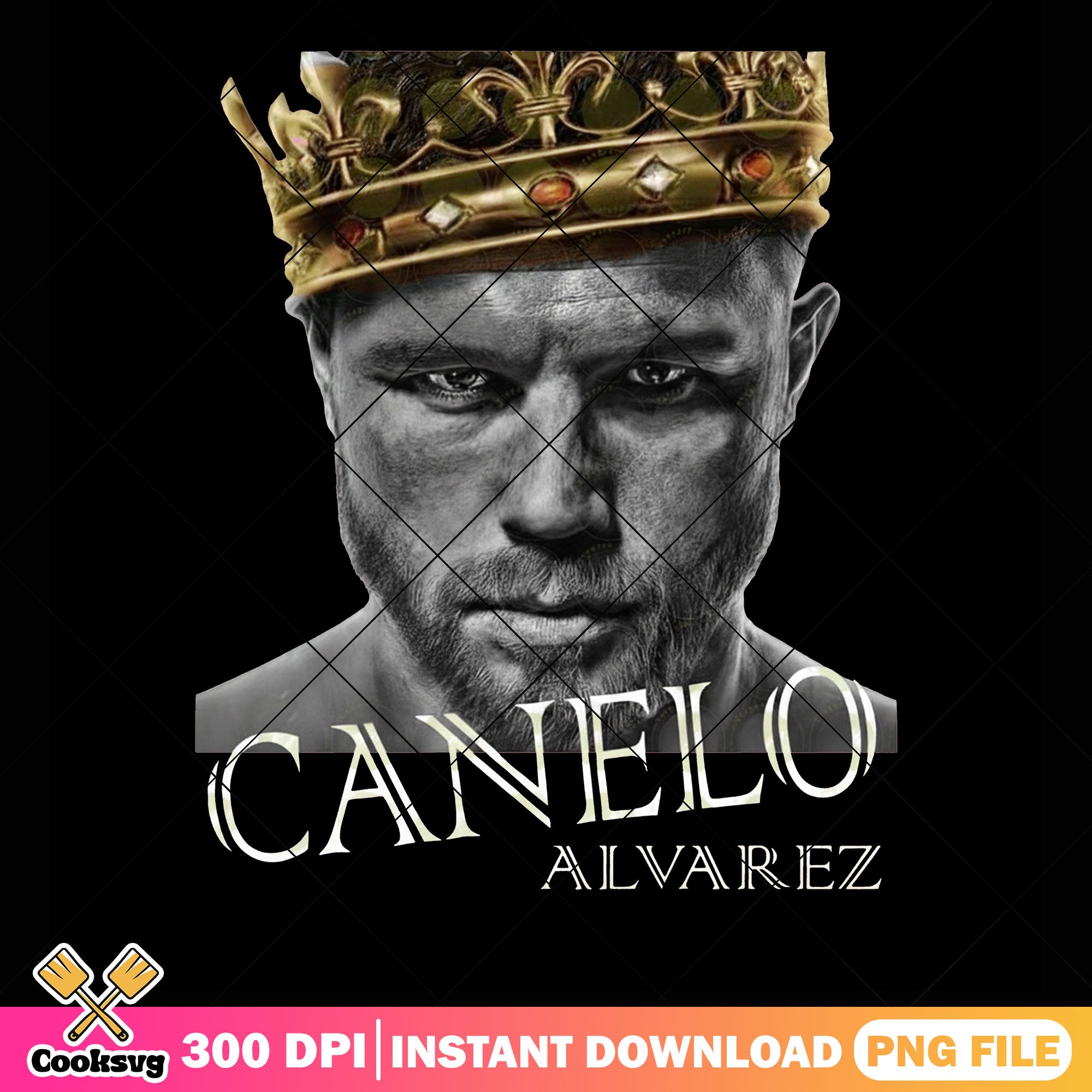 Canelo king with crown png, canelo alvarez png, canelo boxer png – Cooksvg