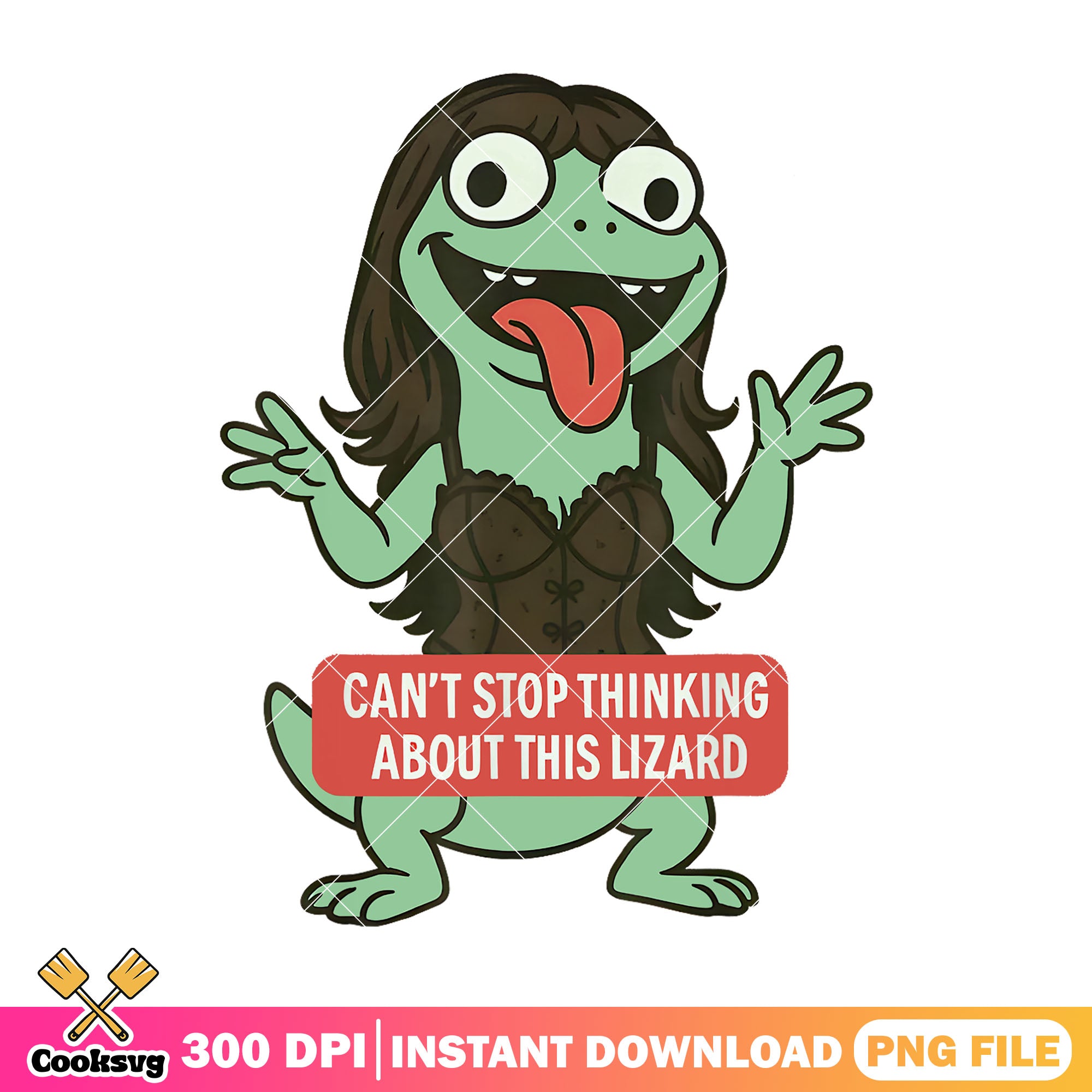Cant stop think about lizard png, funny lizard png, lizard quote png ...