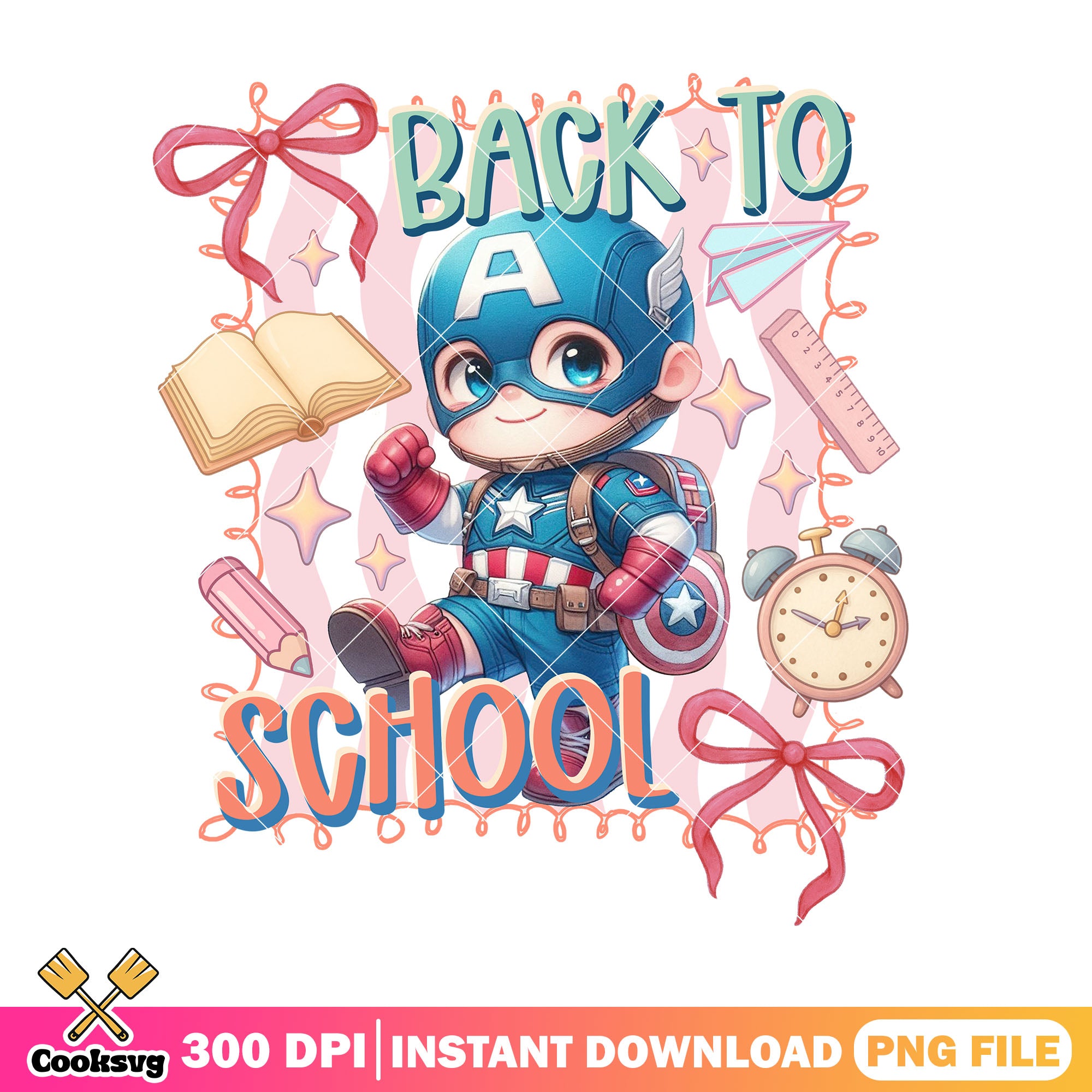Captain america file design png, marvel art png, back to school day pn ...