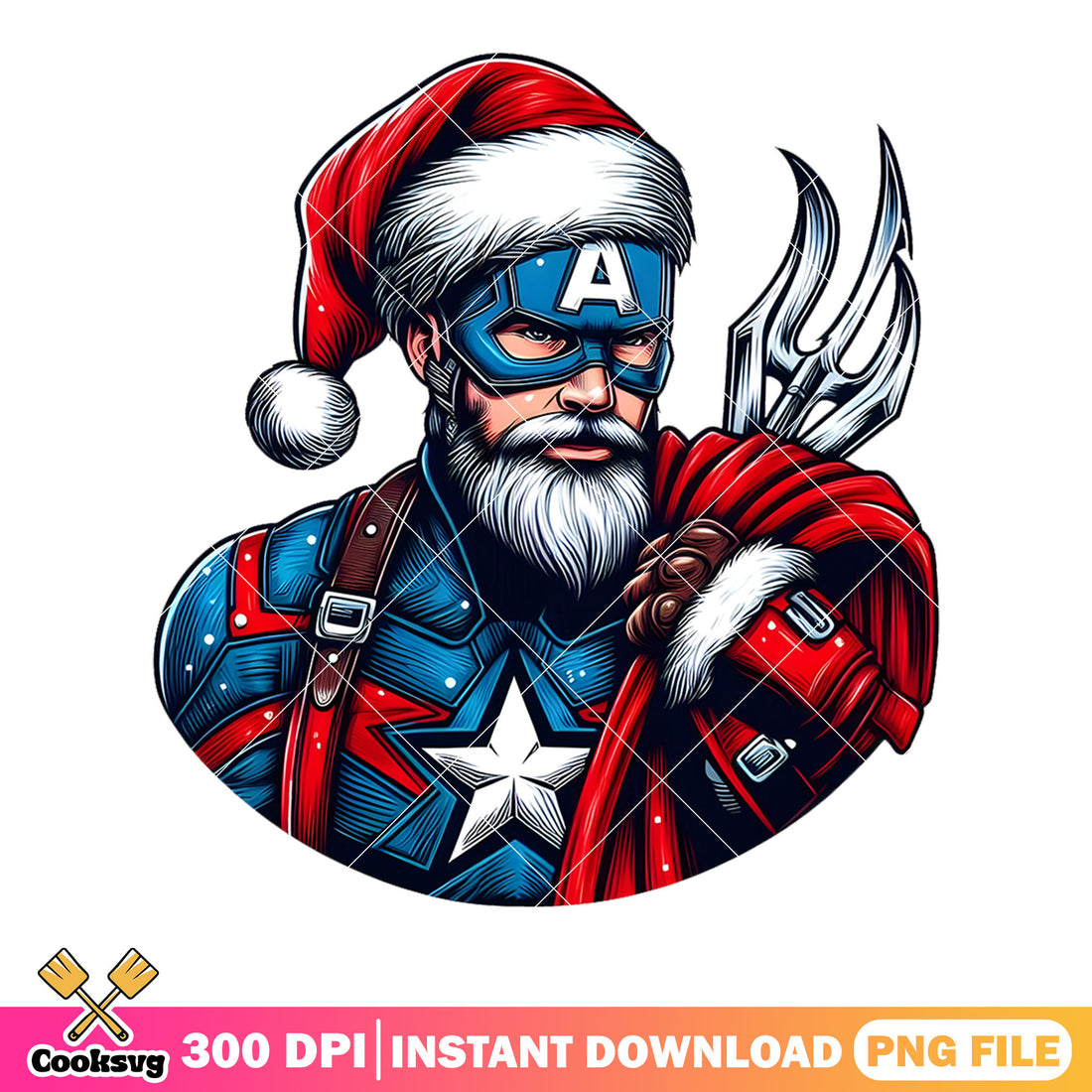 Captain christmas santa png, captain america png, marvel christmas png ...
