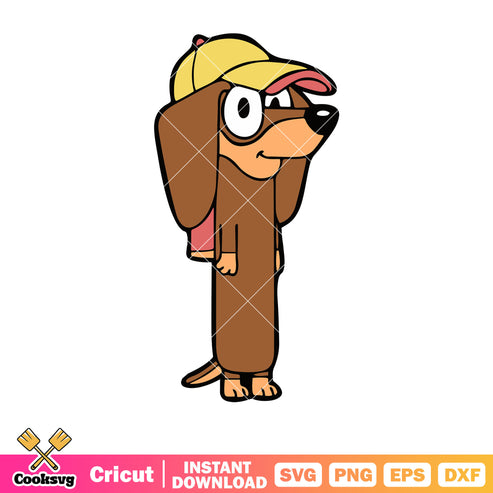 Character bluey dog snickers svg, bluey friends svg, bluey figures svg ...