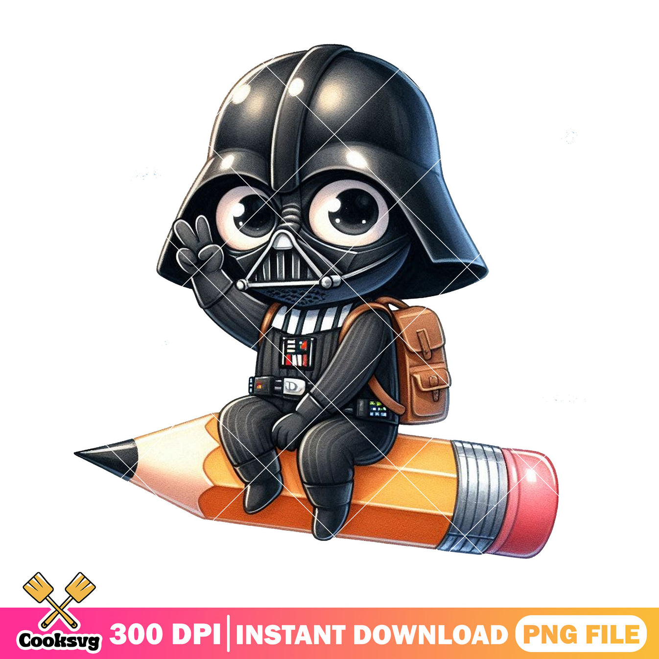 Chibi darth vader png, back to school outfit png, darth vader helmet p ...