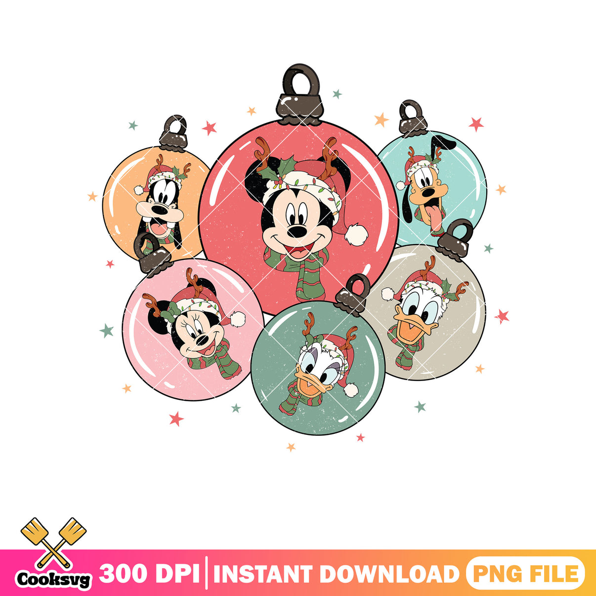 Christmas balls mickey friends png, christmas ball png, mickey friends ...