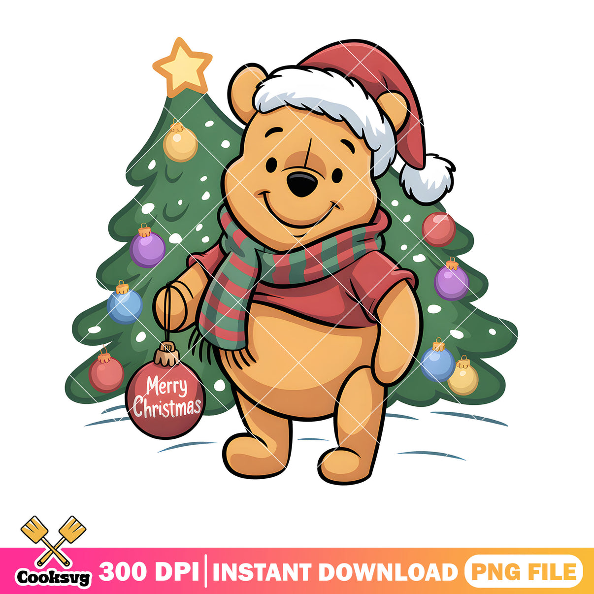 Christmas vibes pooh bear png winnie the pooh png, pooh bear png – Cooksvg