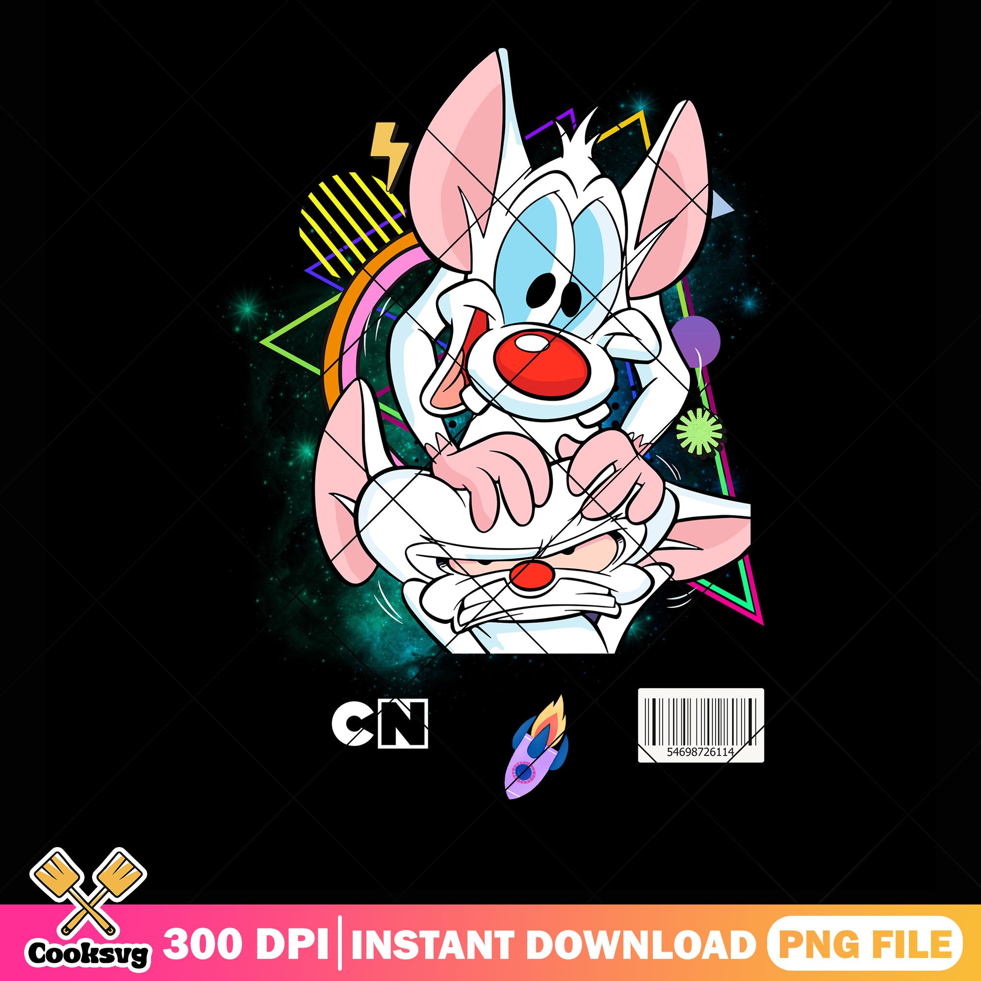 Classic retro png, retro cartoon png, Pinky and The Brain png – Cooksvg