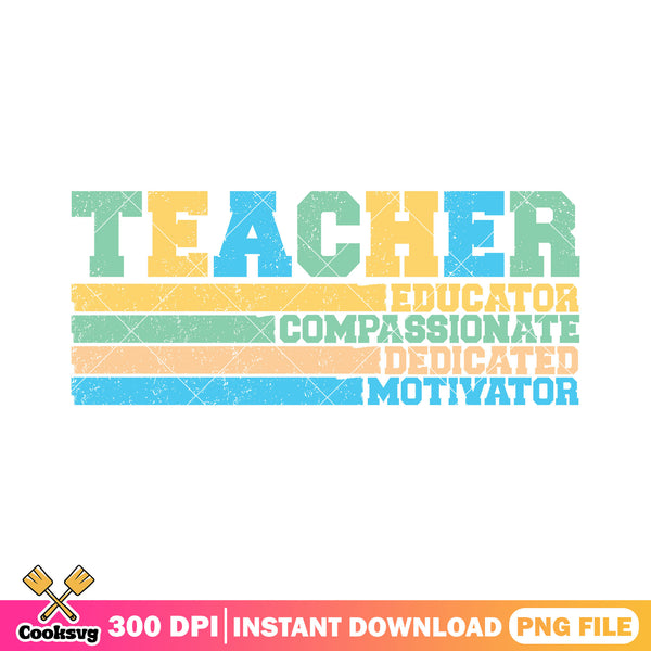 Colorful teacher file png, colors font png, back to school day png ...