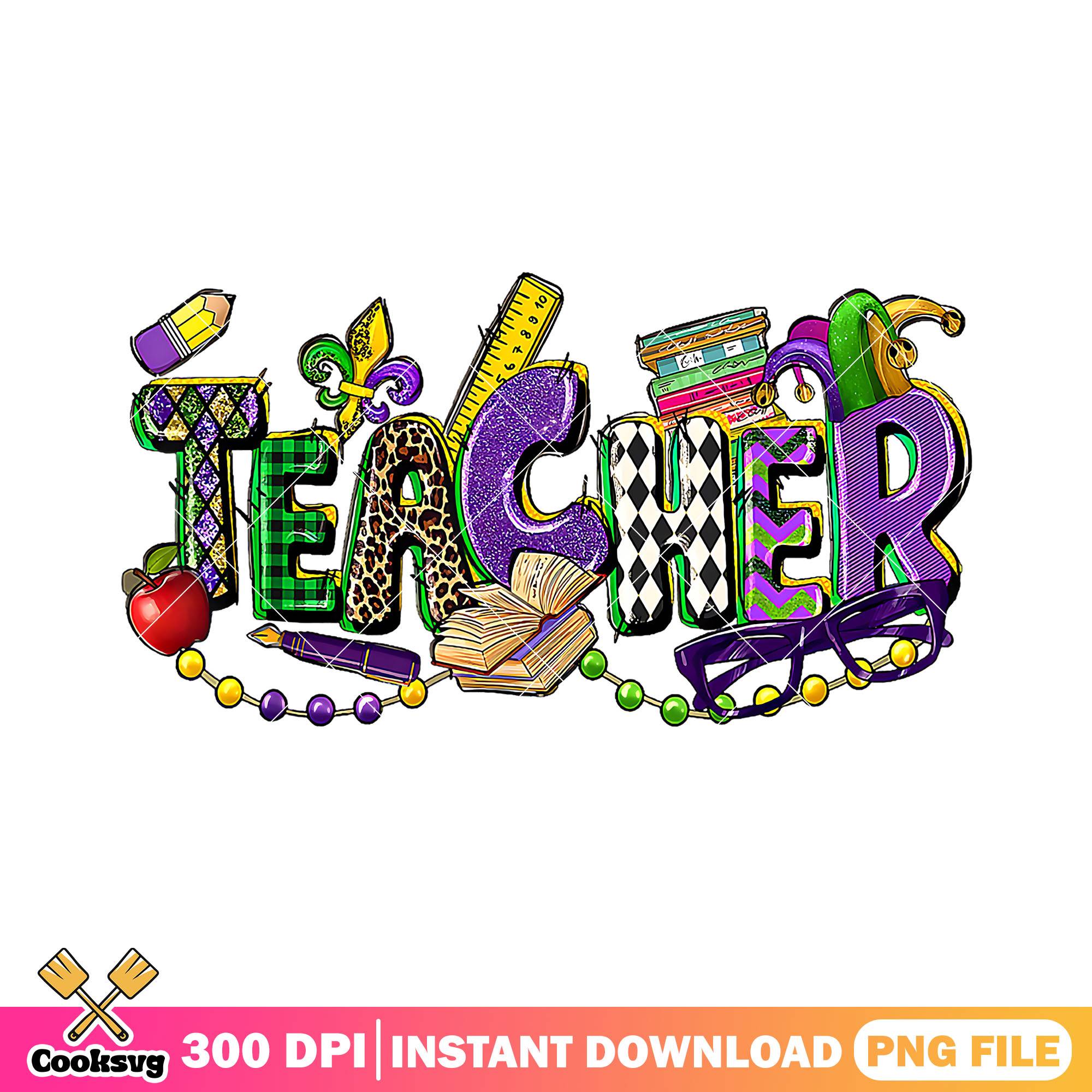 Colorful teacher font png, font cute png, welcome back to school png ...