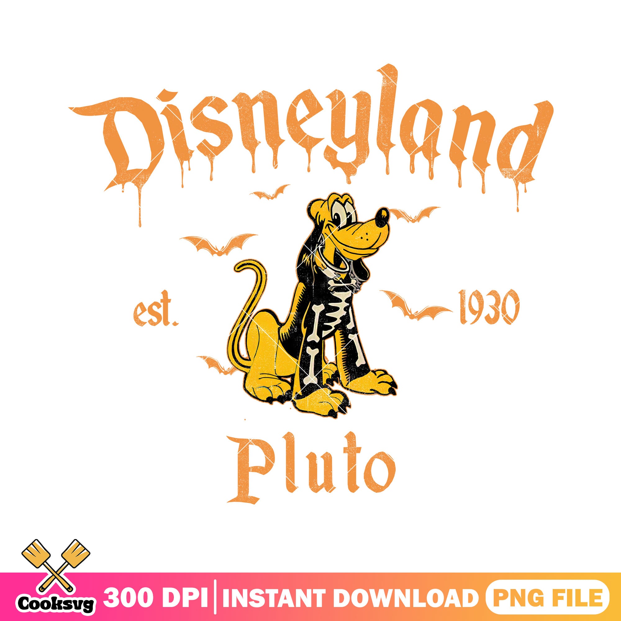 Costume skeleton pluto png, disney pluto png, halloween image png – Cooksvg