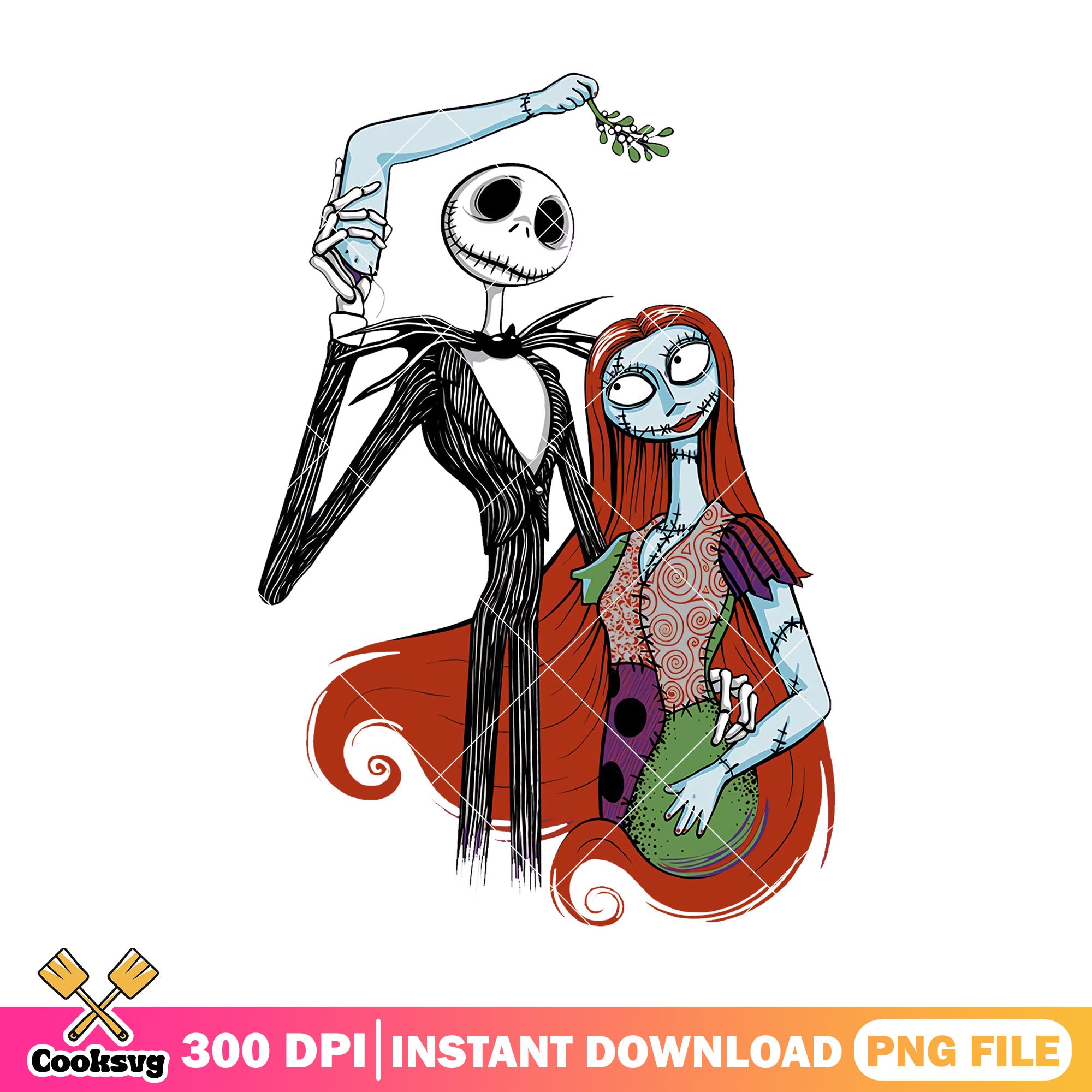 Couple love jack png, halloween idea png, disney love png – Cooksvg