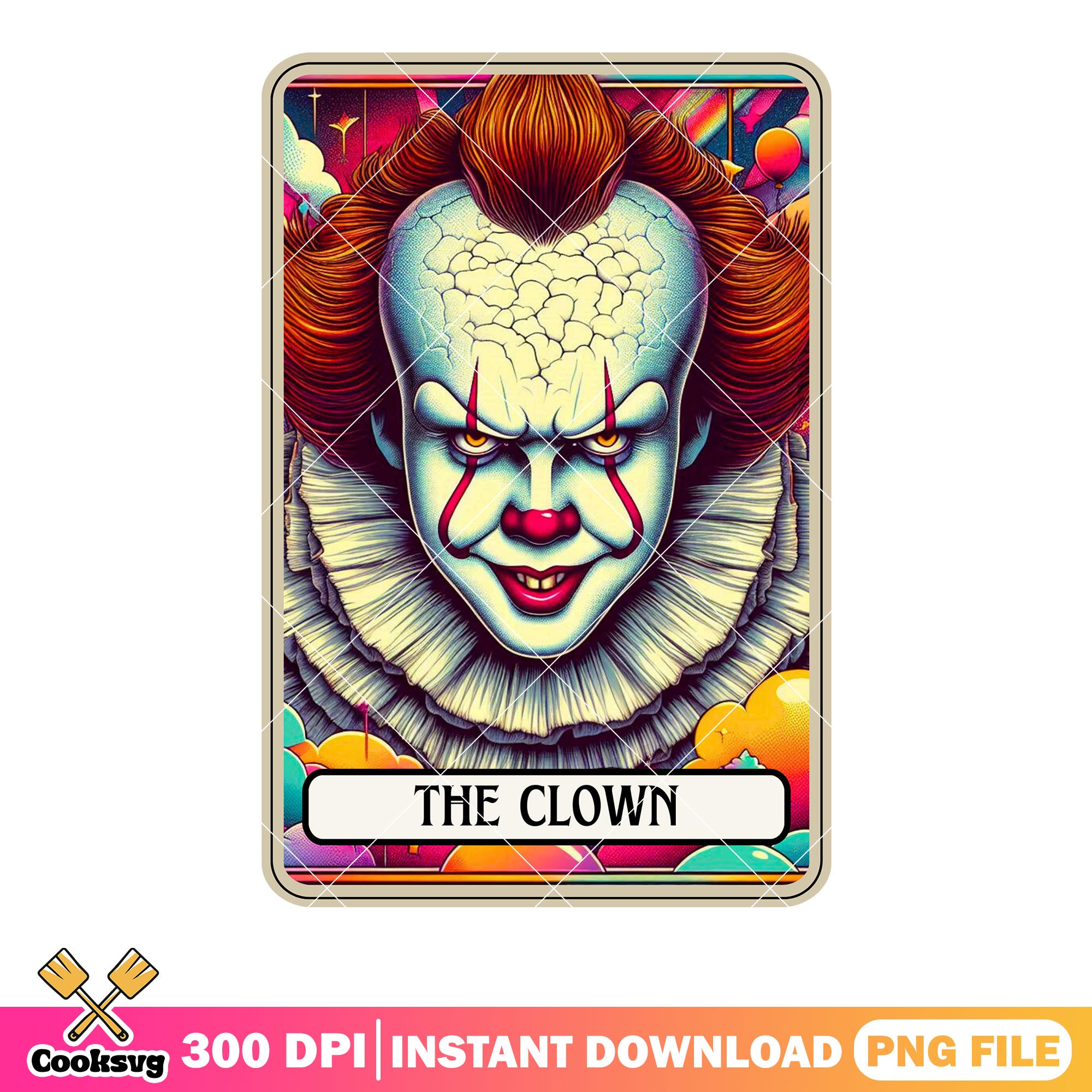 Crazy smile clown png, big forehead png, art the clown png – Cooksvg
