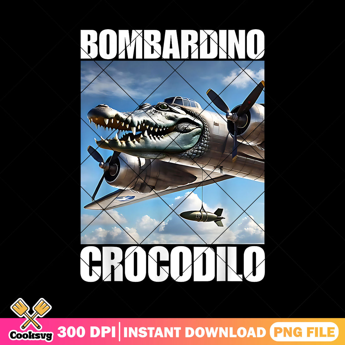 Crocodile Bombardino crocodilo png, meme italy png, Italian Brainrot p – Cooksvg