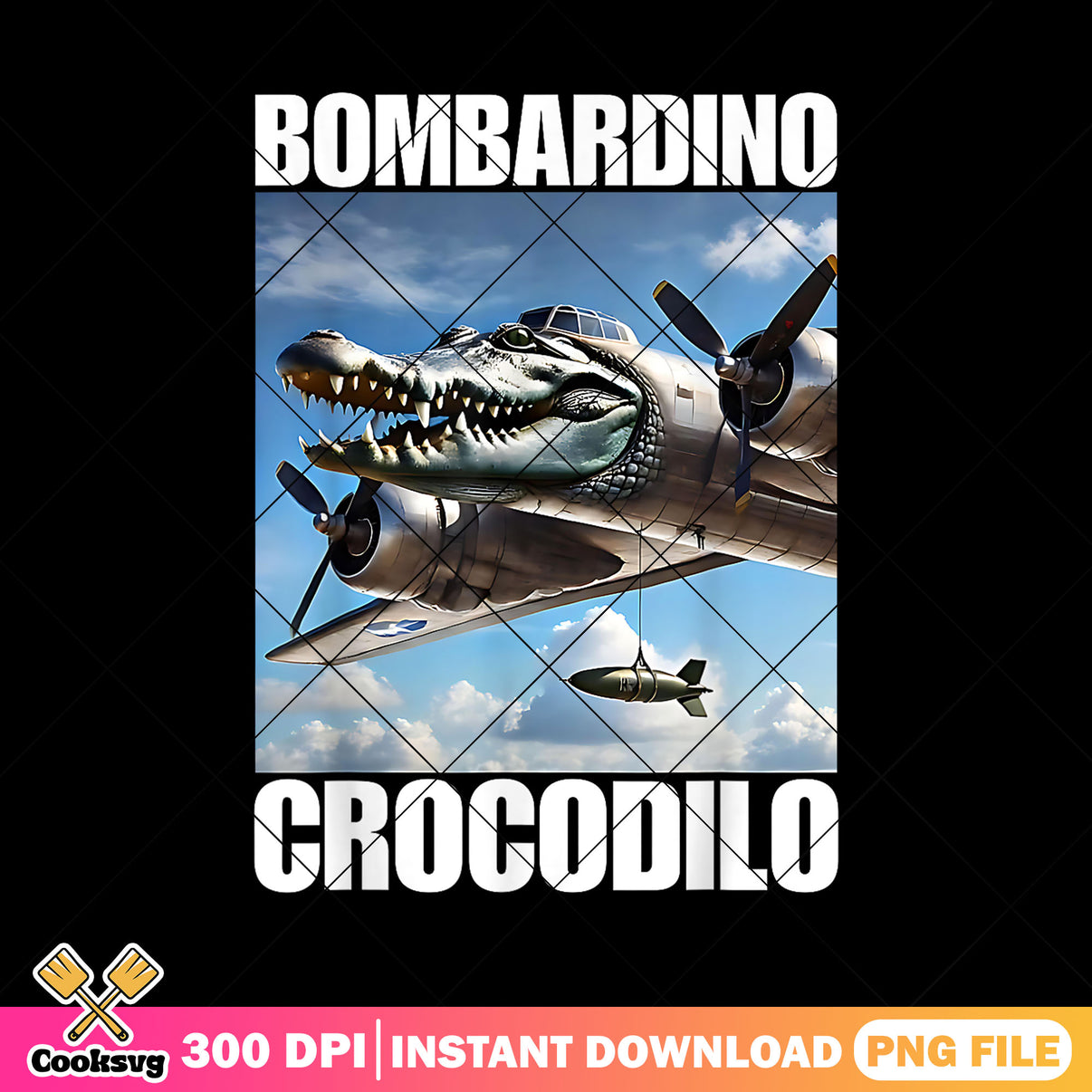 Crocodile Bombardino crocodilo png, meme italy png, Italian Brainrot p ...