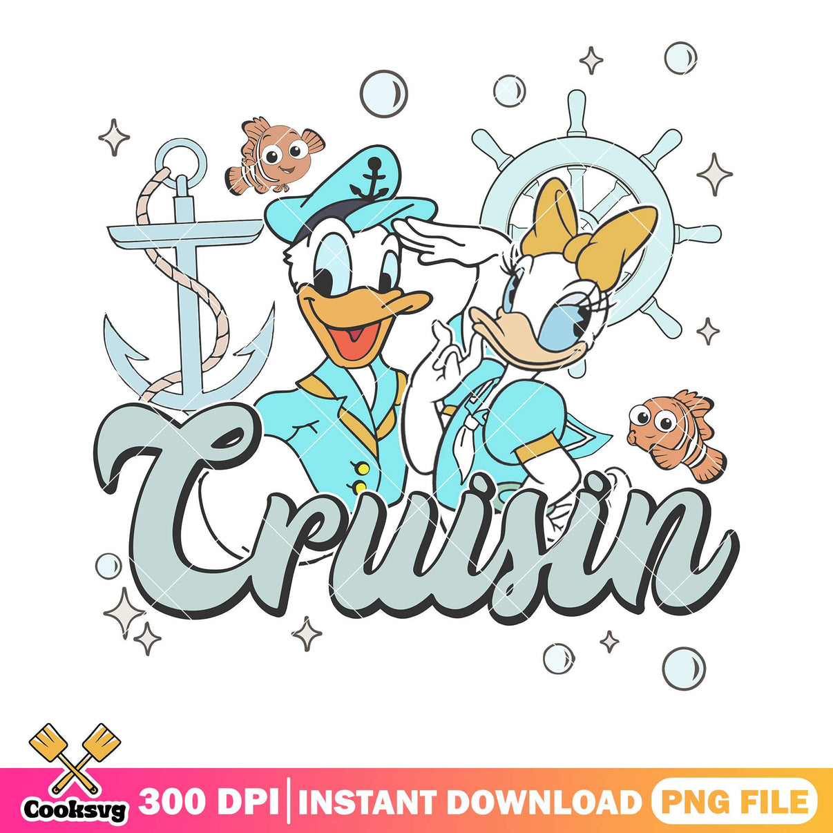 Cruisin trip duck poster png, daisy duck png, donald duck png – Cooksvg
