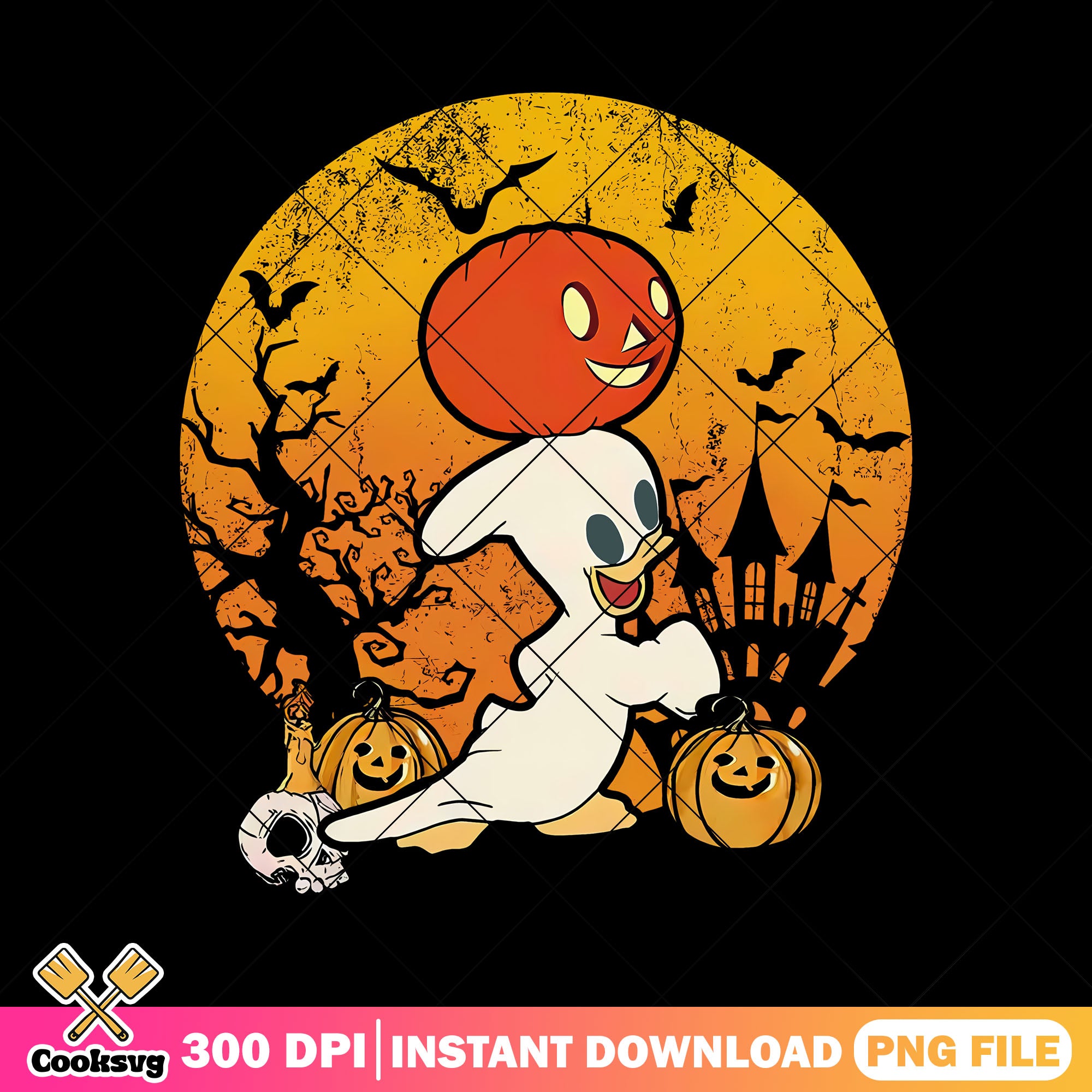 Cute duck ghost png, disney duck png, duck halloween png – Cooksvg