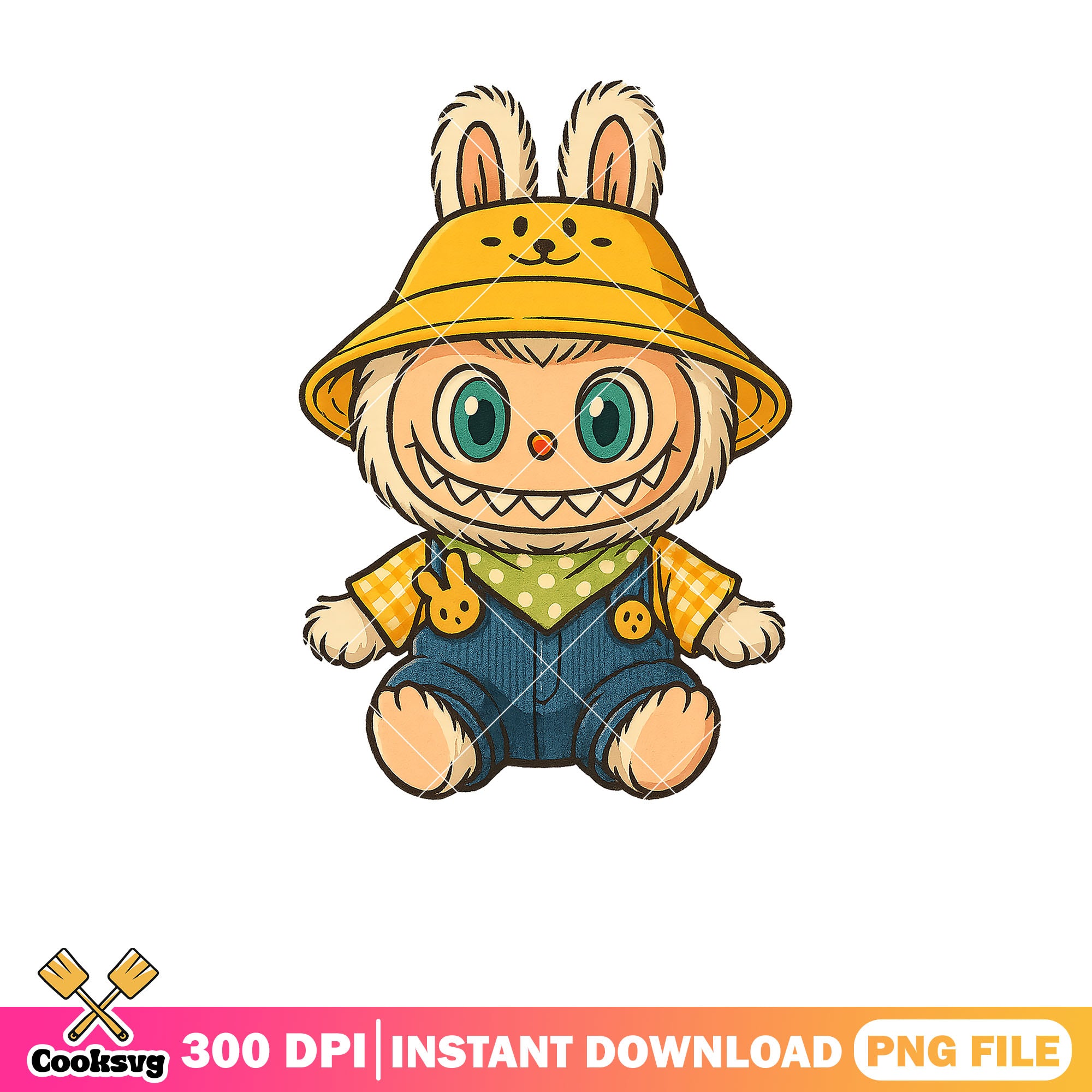 Cute labubu with hat png, labubu cartoon png, labubu popmart png – Cooksvg