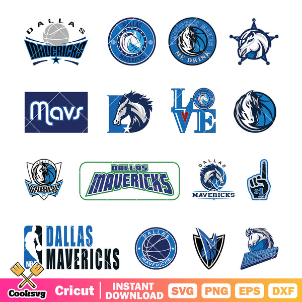 Dallas Mavericks nba design bundle svg, nba logos svg – Cooksvg