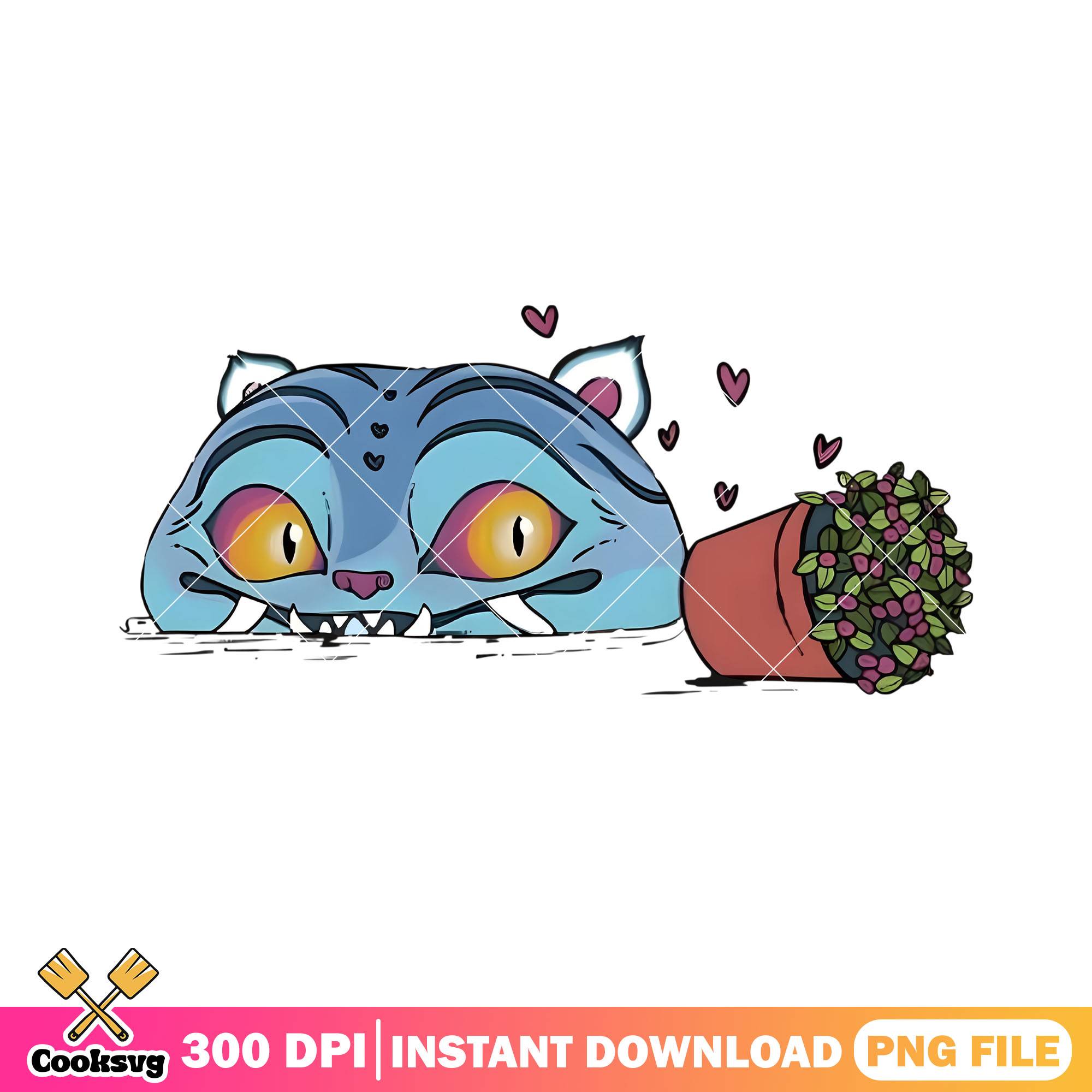 Derpy head flower pot png, derpy tiger png, kpop demon hunters png ...