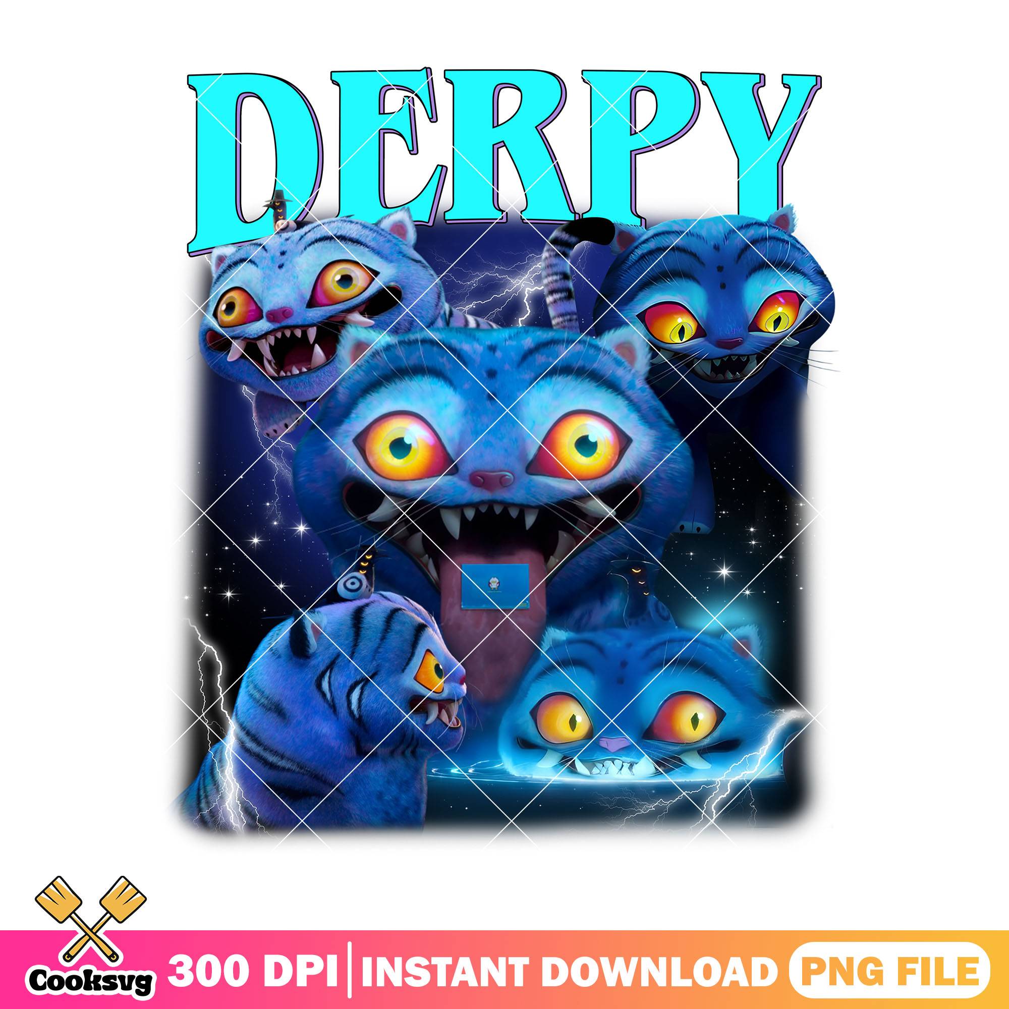 Derpy monster huntrix png, derpy tiger png, huntrix movie png – Cooksvg