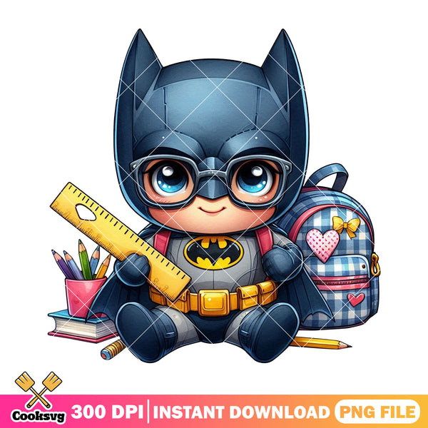 Design batman sitting png, cute batman png, when is back to school png ...