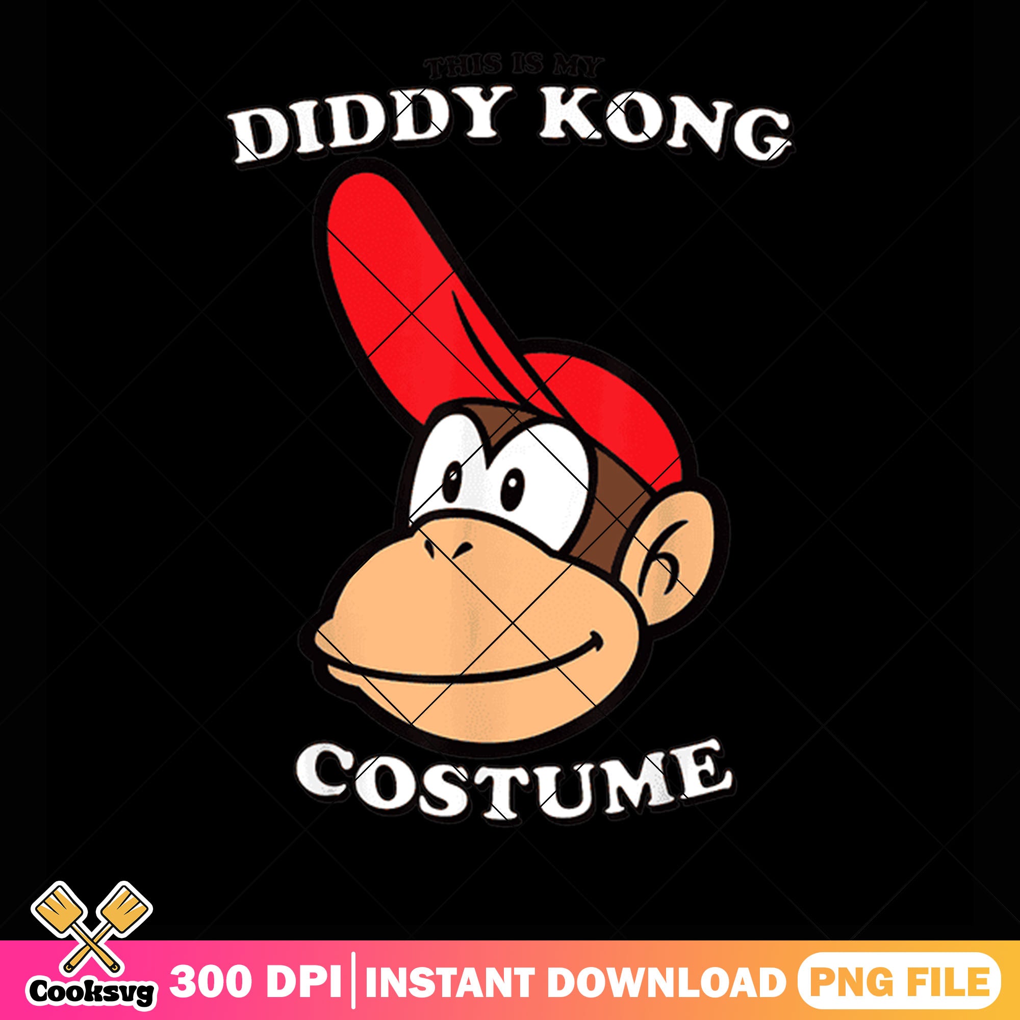 Diddy kong the monkey png, super mario character png, nintendo art png ...