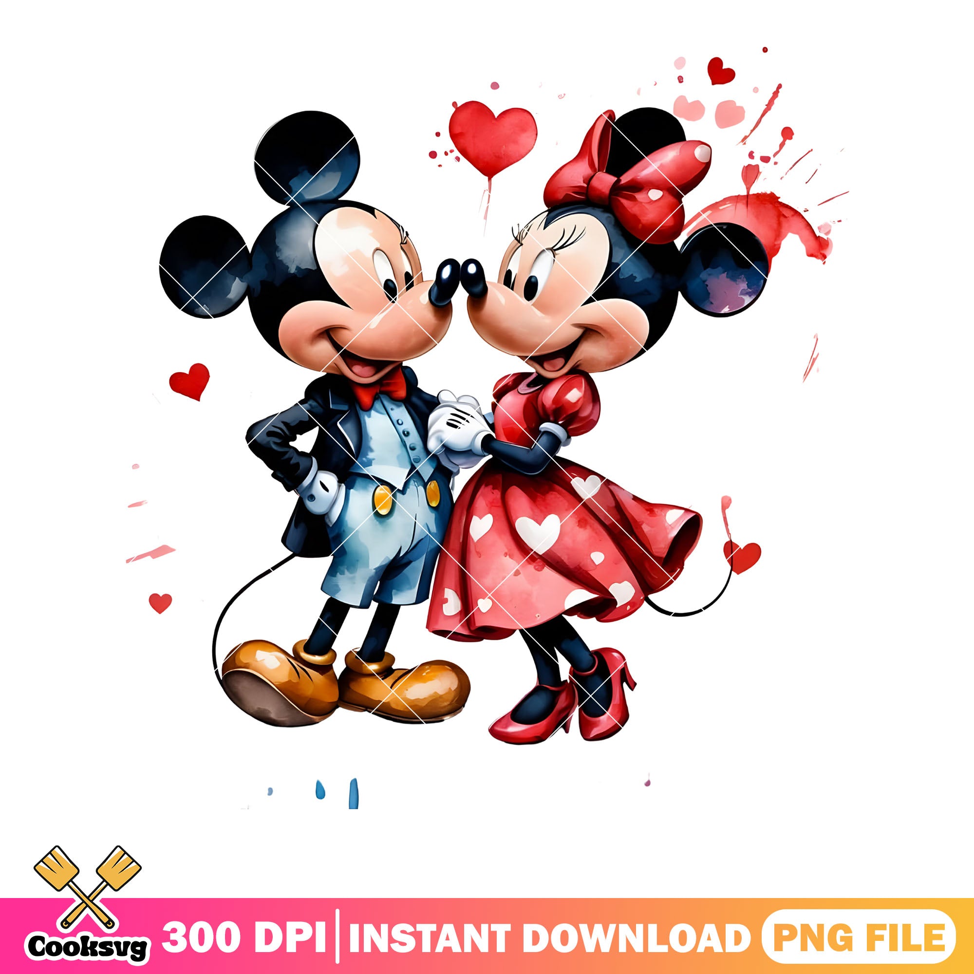 Disney couple valentine vibe png, valentine couple png, disney vibes p ...