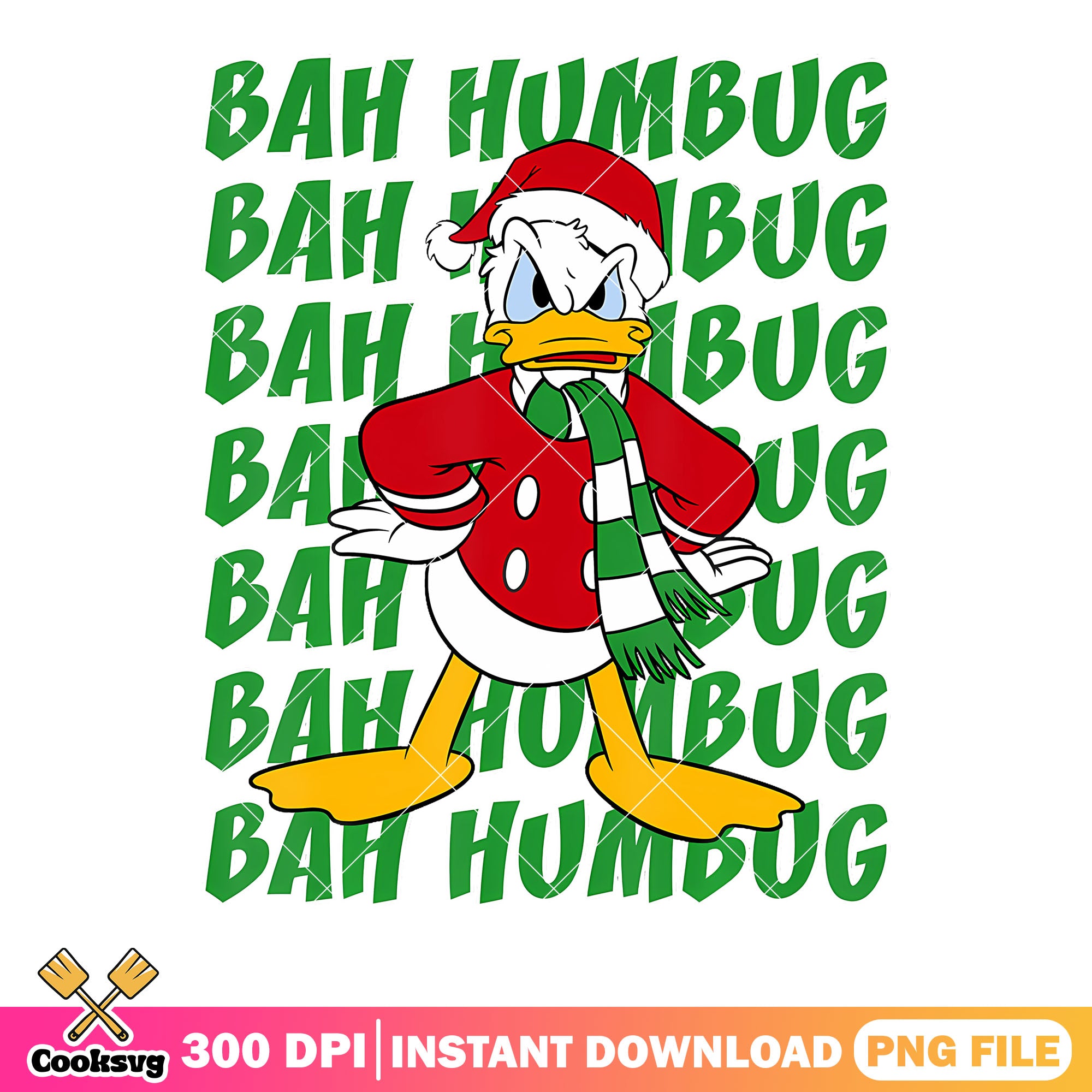 Disney santa costume png, disney christmas png, donald duck png – Cooksvg