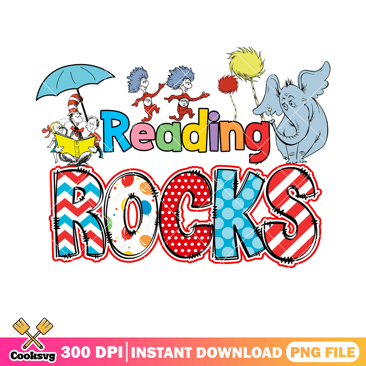 Dr seuss and friends reading rocks png, reading rocks png – Cooksvg