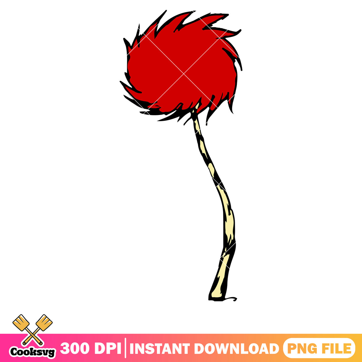 Dr seuss red tree cartoon png, dr seuss tree png, dr seuss cartoon png ...