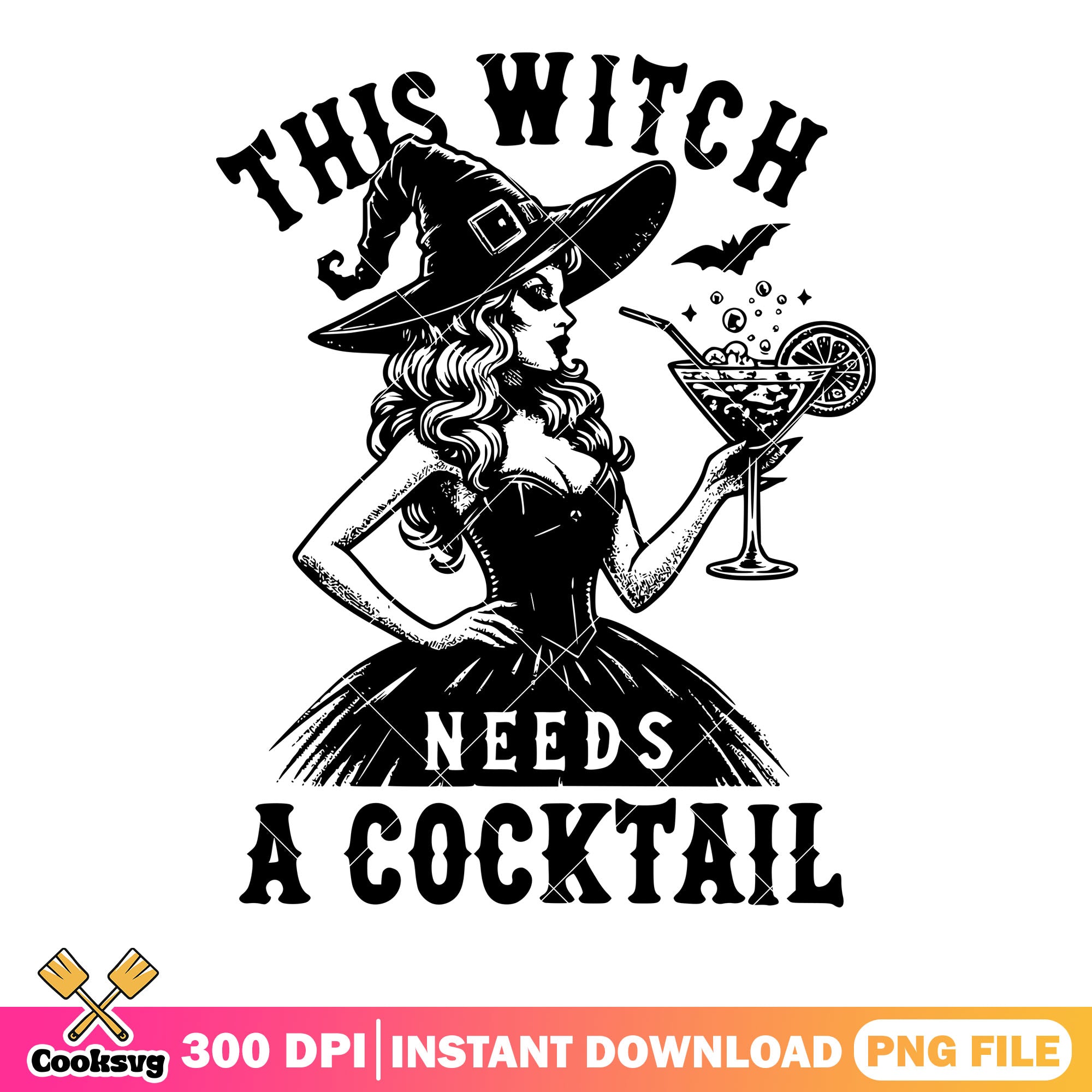 Drunk witch cocktail png, scary bats png, halloween scary png – Cooksvg