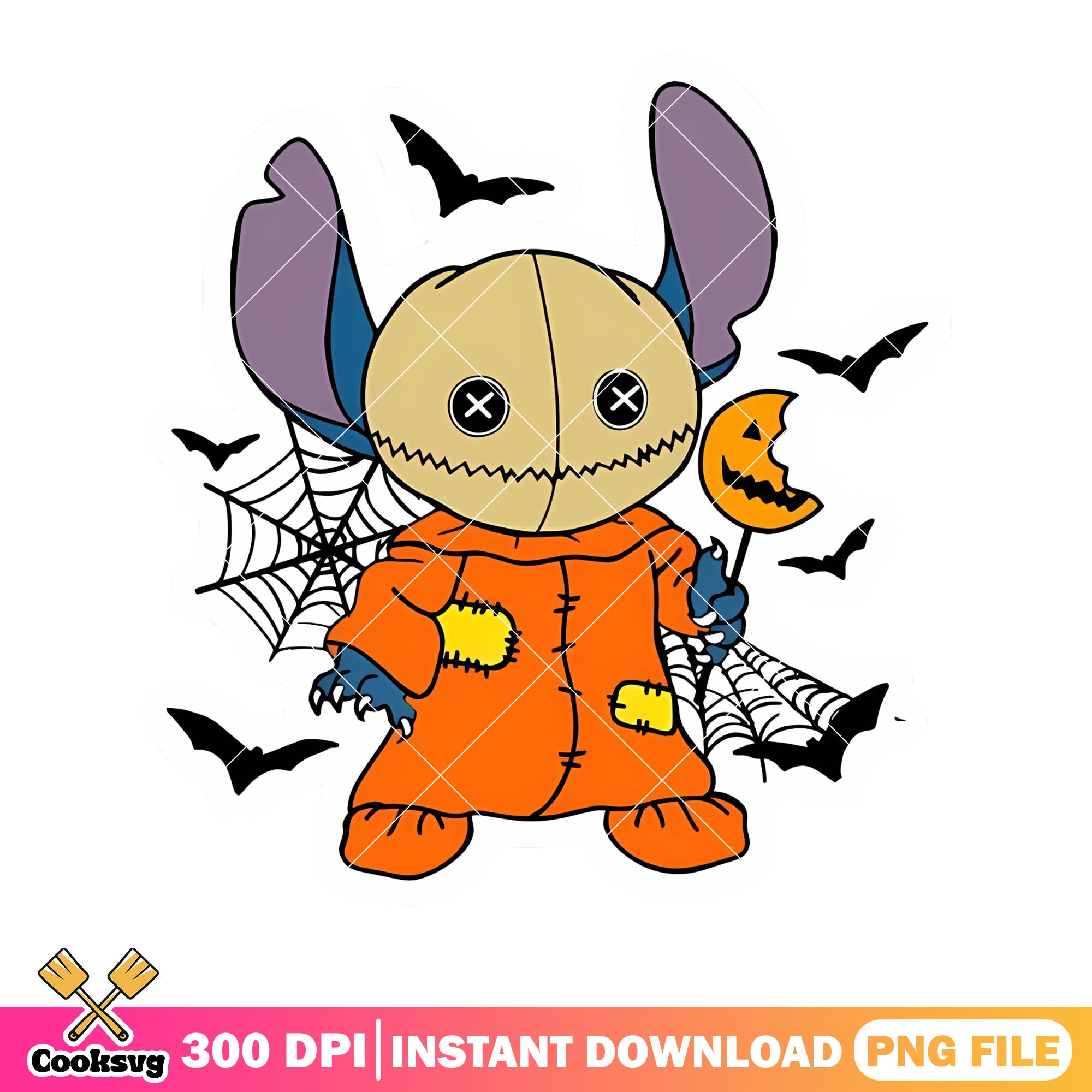 Dummy stitch scary bats png, trick or treat png, halloween disney png ...