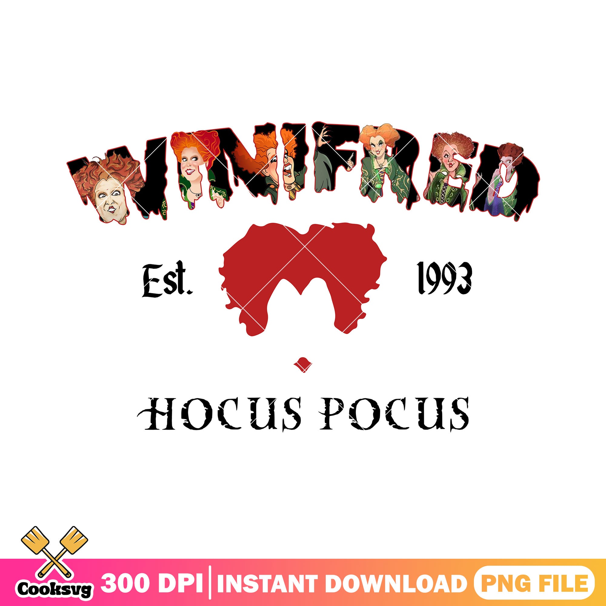 Est 1993 winifred black png, hocus pocus png, halloween spirit png ...