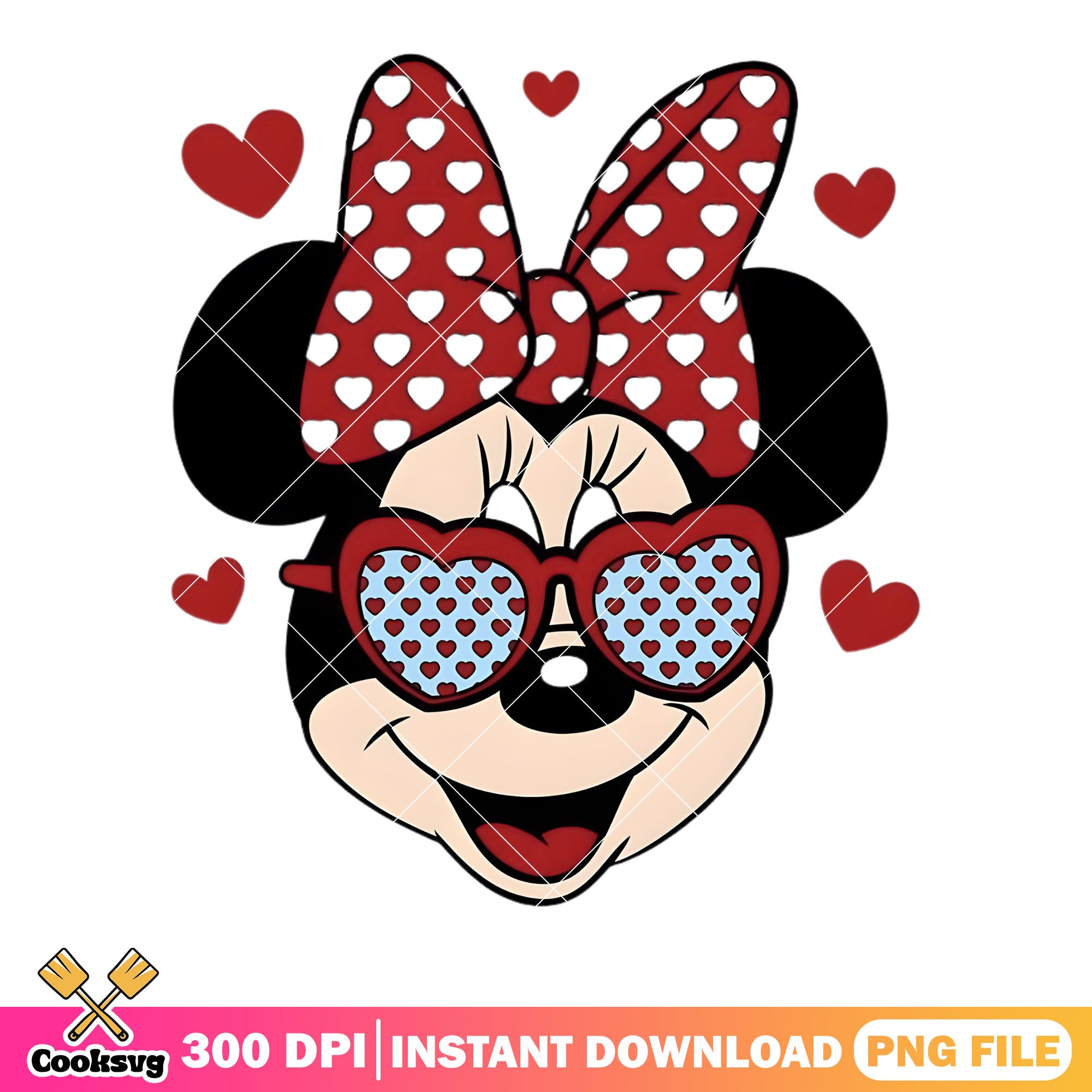Fancy sunglasses minnie png, valentine day png, minnie mouse png – Cooksvg