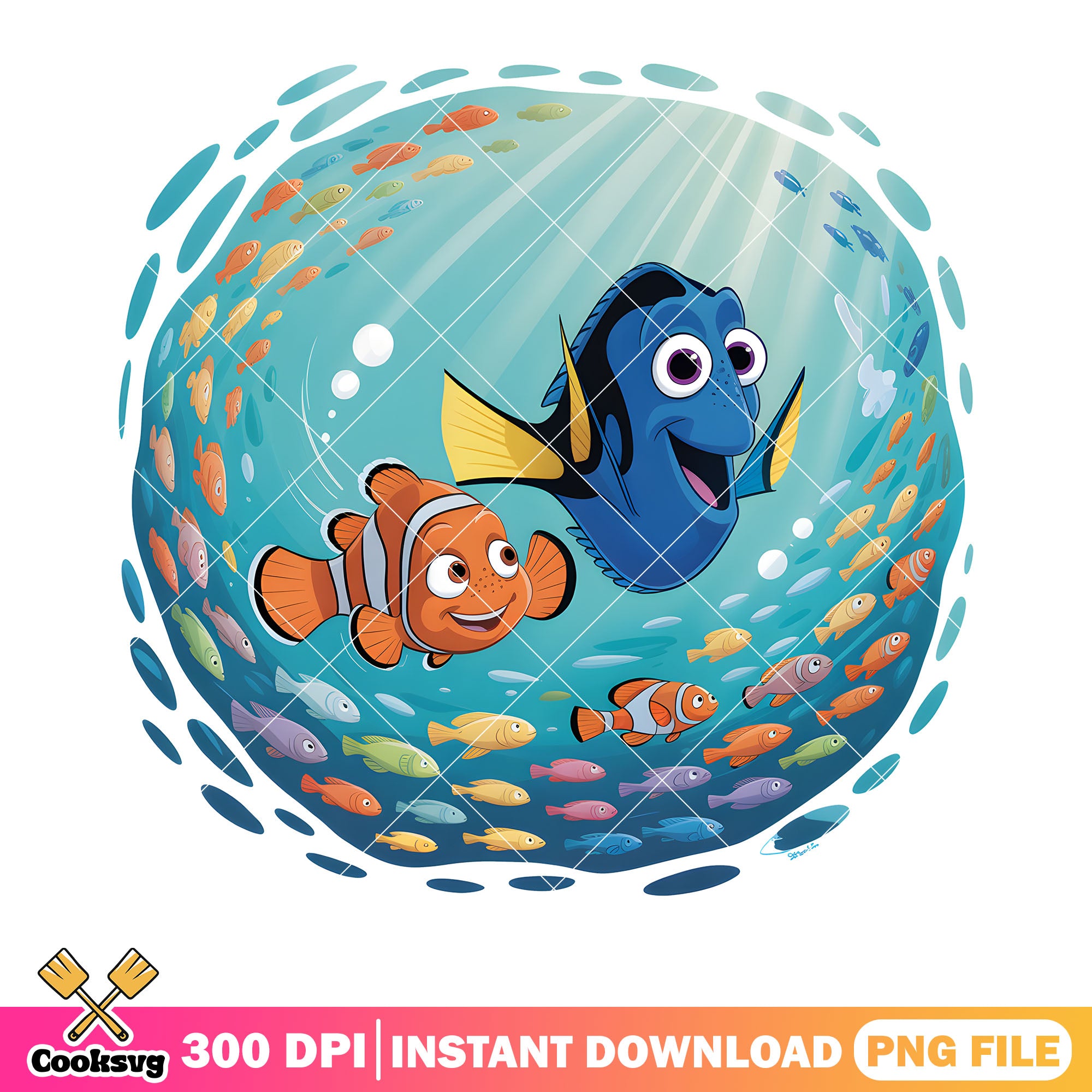 Fish circle dory nemo png, disney dory png, finding nemo png – Cooksvg