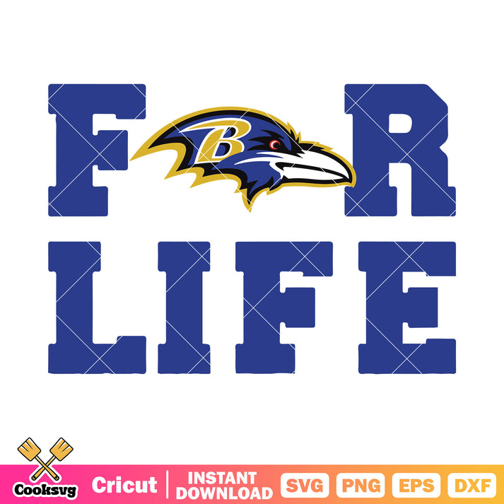 For ravens life svg. super bowl svg, baltimore ravens svg – Cooksvg